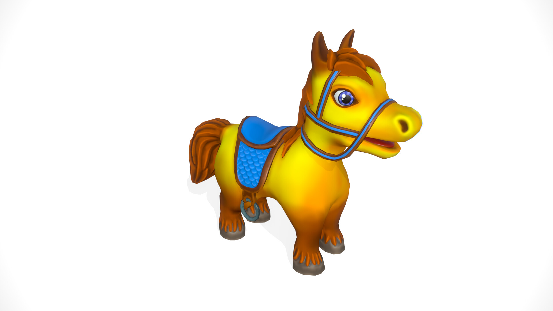 ArtStation - Stylized Cartoon horse