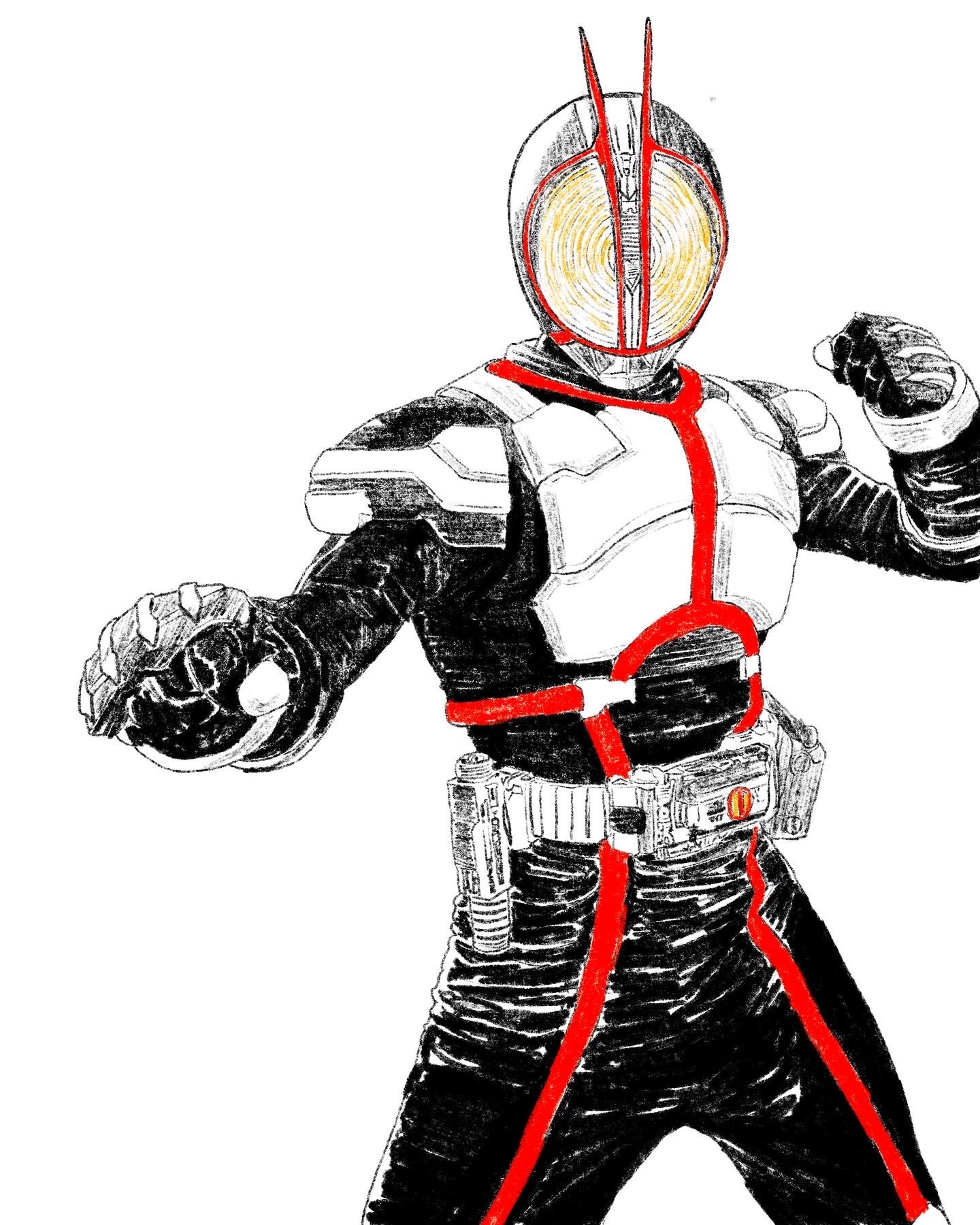 ArtStation - Kamen rider 555