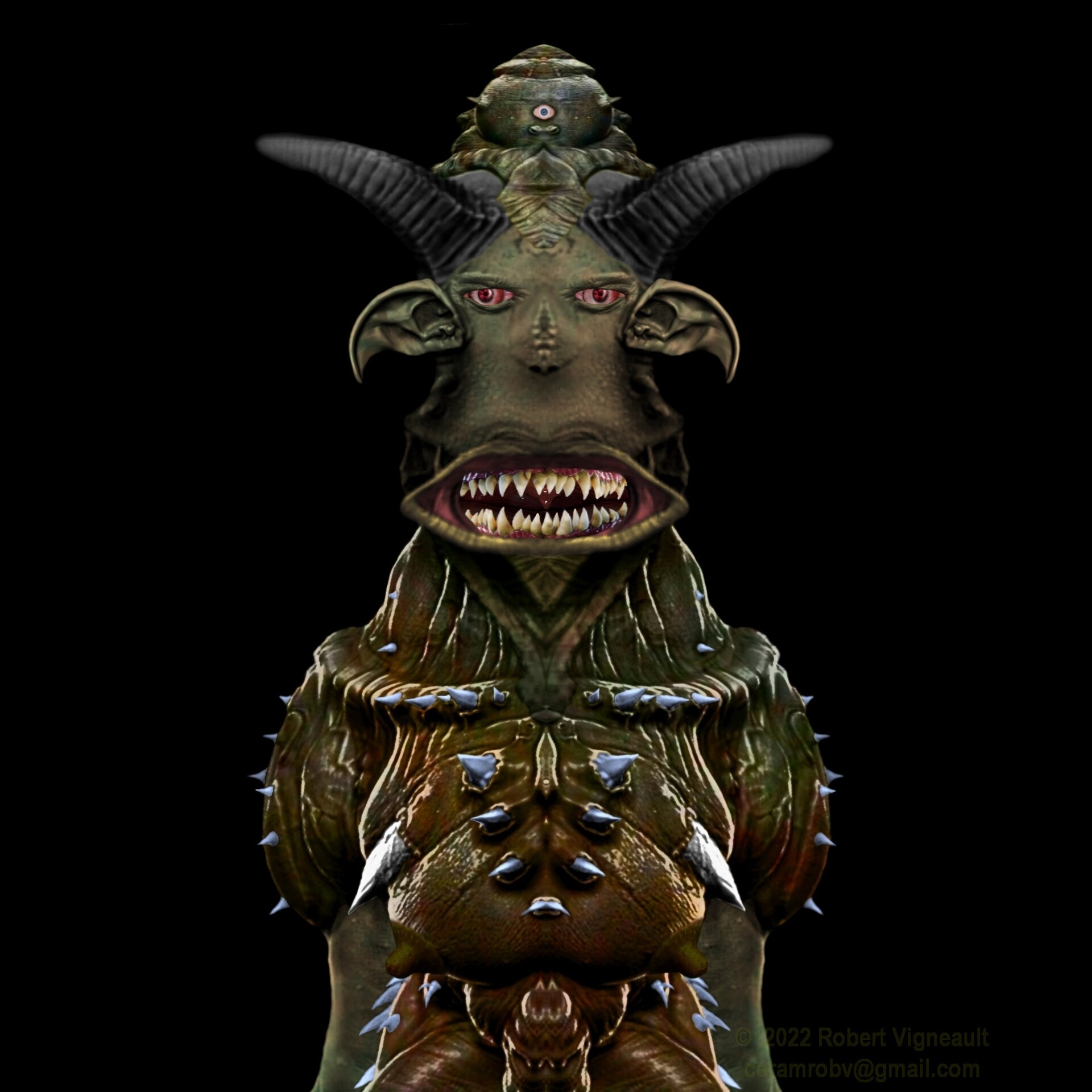 ArtStation - Alien Study 26