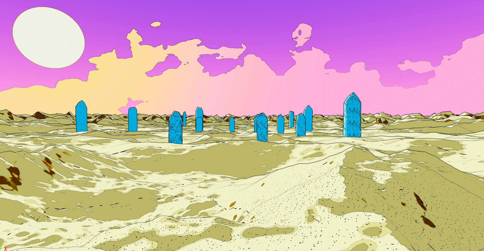 ArtStation - Unreal Engine Lineart Material and Post Processing System