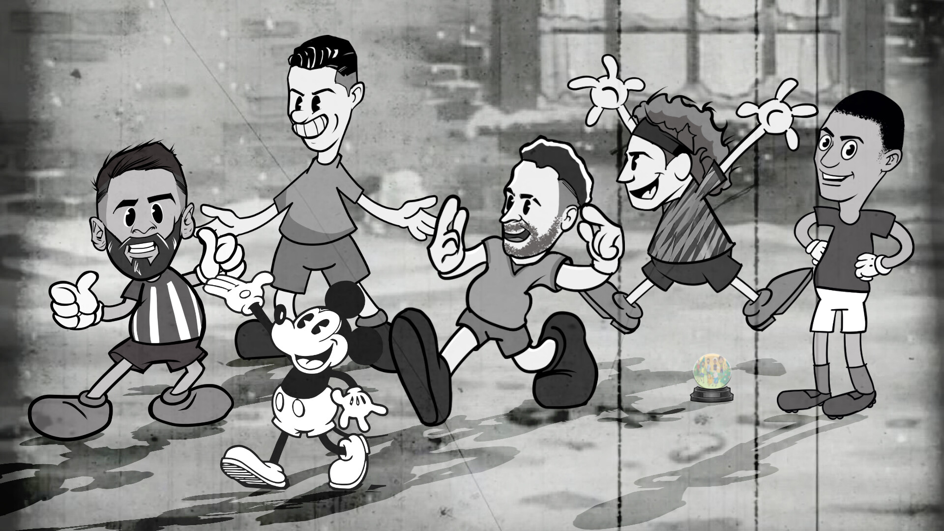 ArtStation - 9 styles. 5 football legends.