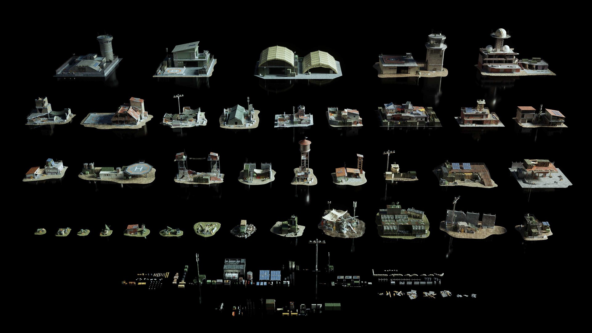 KitBash3D - New Kit: Warfare - Premium 3D Assets for Movies & Video ...