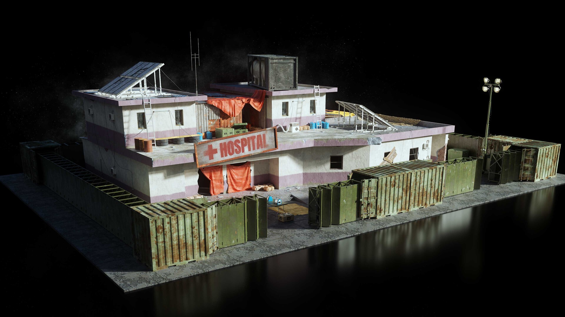 KitBash3D - New Kit: Warfare - Premium 3D Assets for Movies & Video Games | KitBash3D