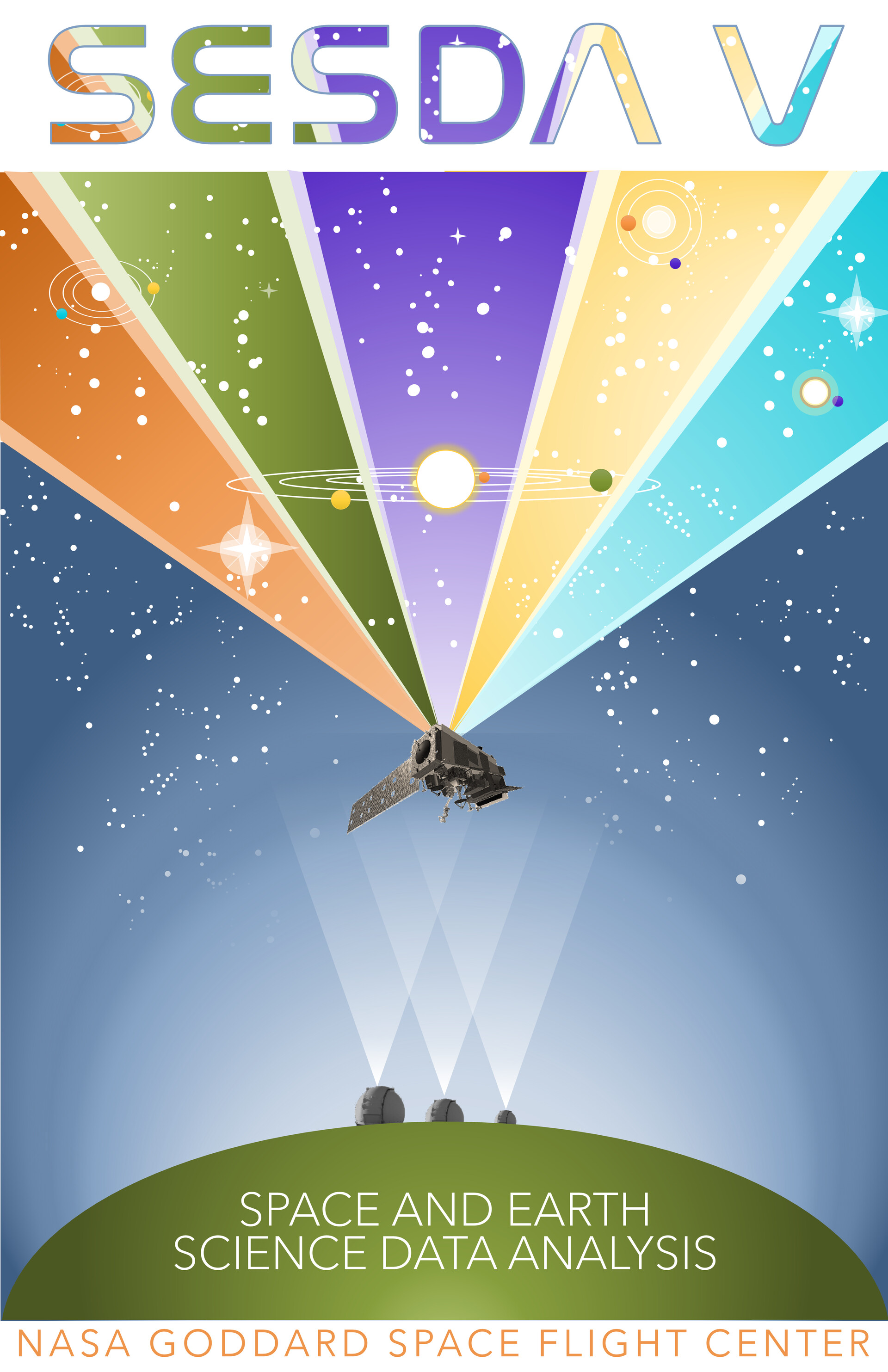 ArtStation - SESDA Goddard Space Flight Center Poster Concept