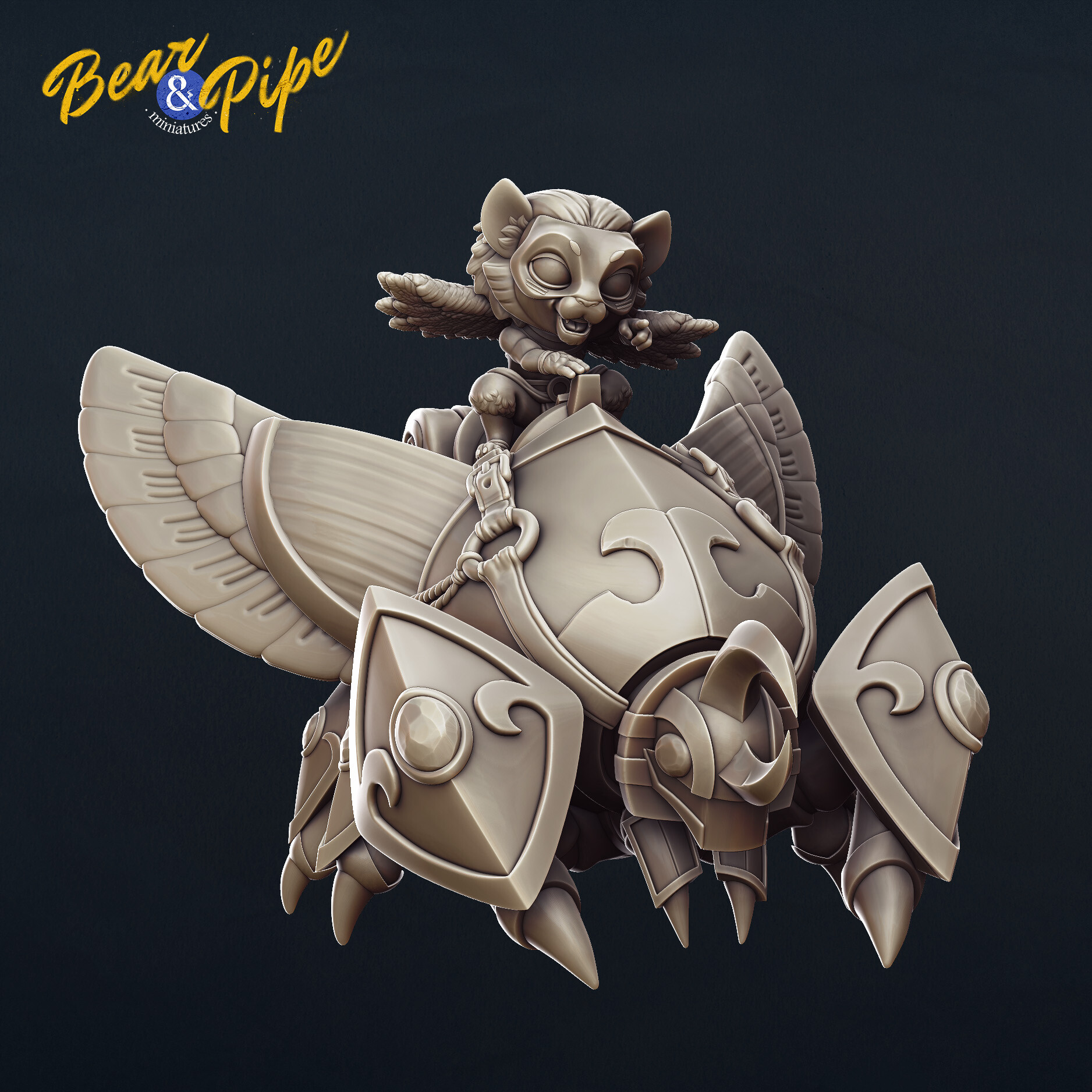 ArtStation - Scarab Sculpt Model