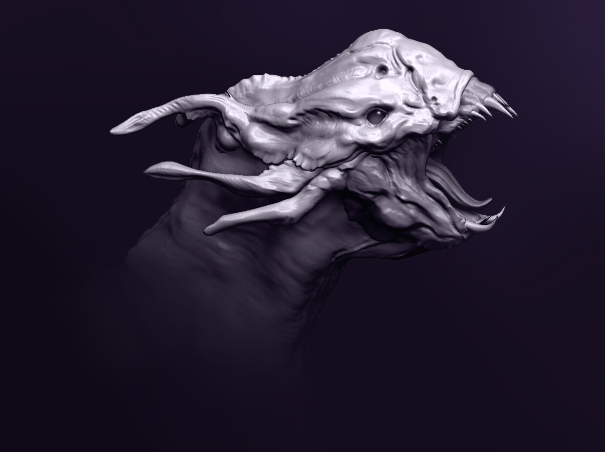 ArtStation - Speed Sculpt - Thanator
