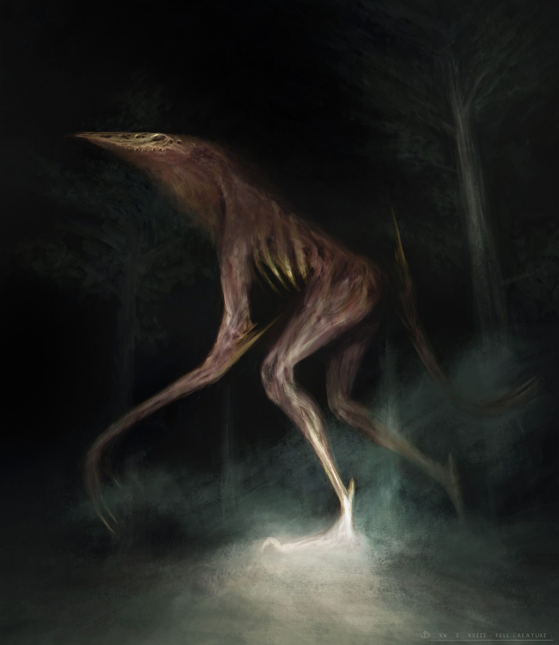 ArtStation - Fell Creature