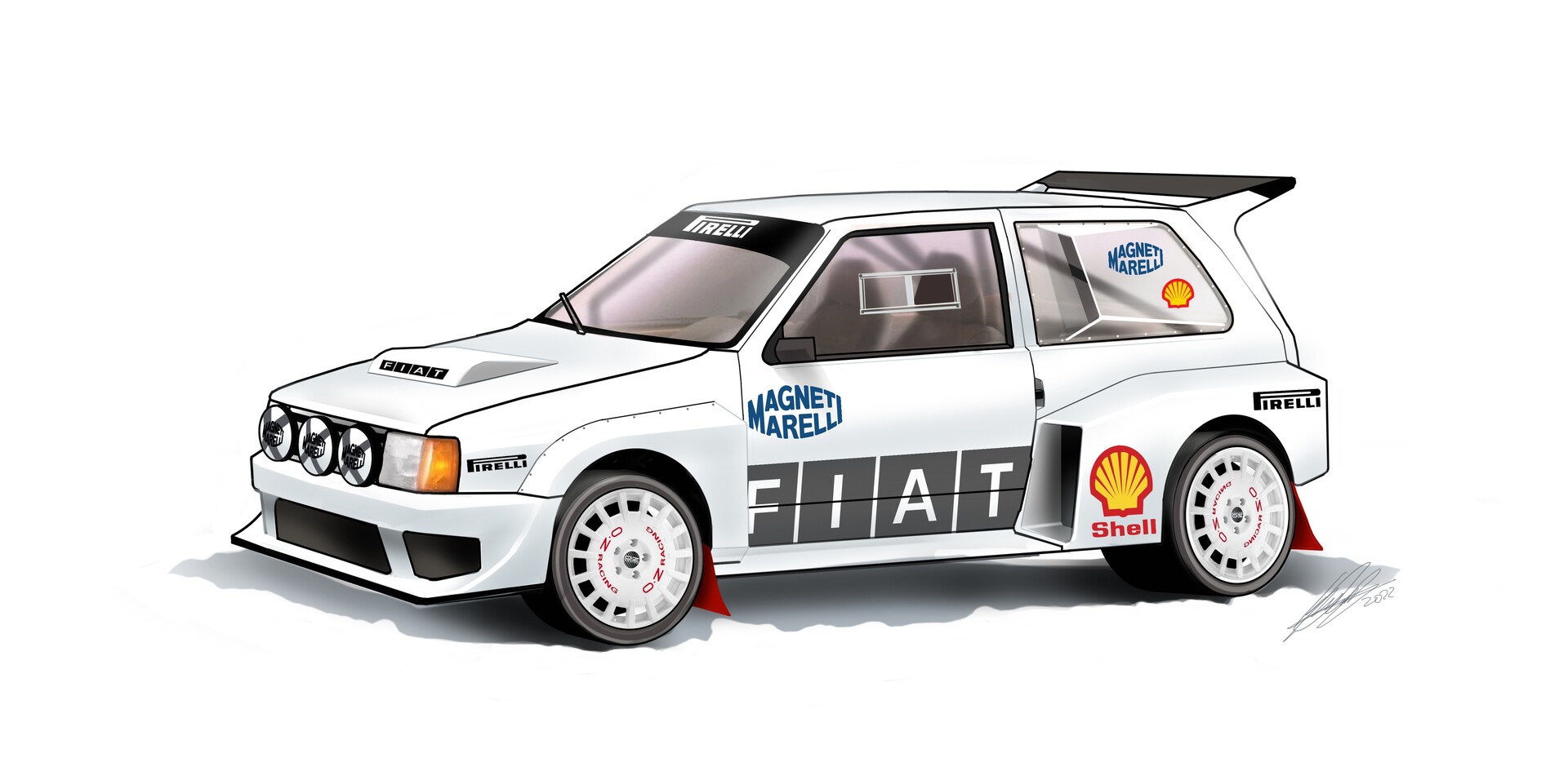 ArtStation - Fiat UNO Group B