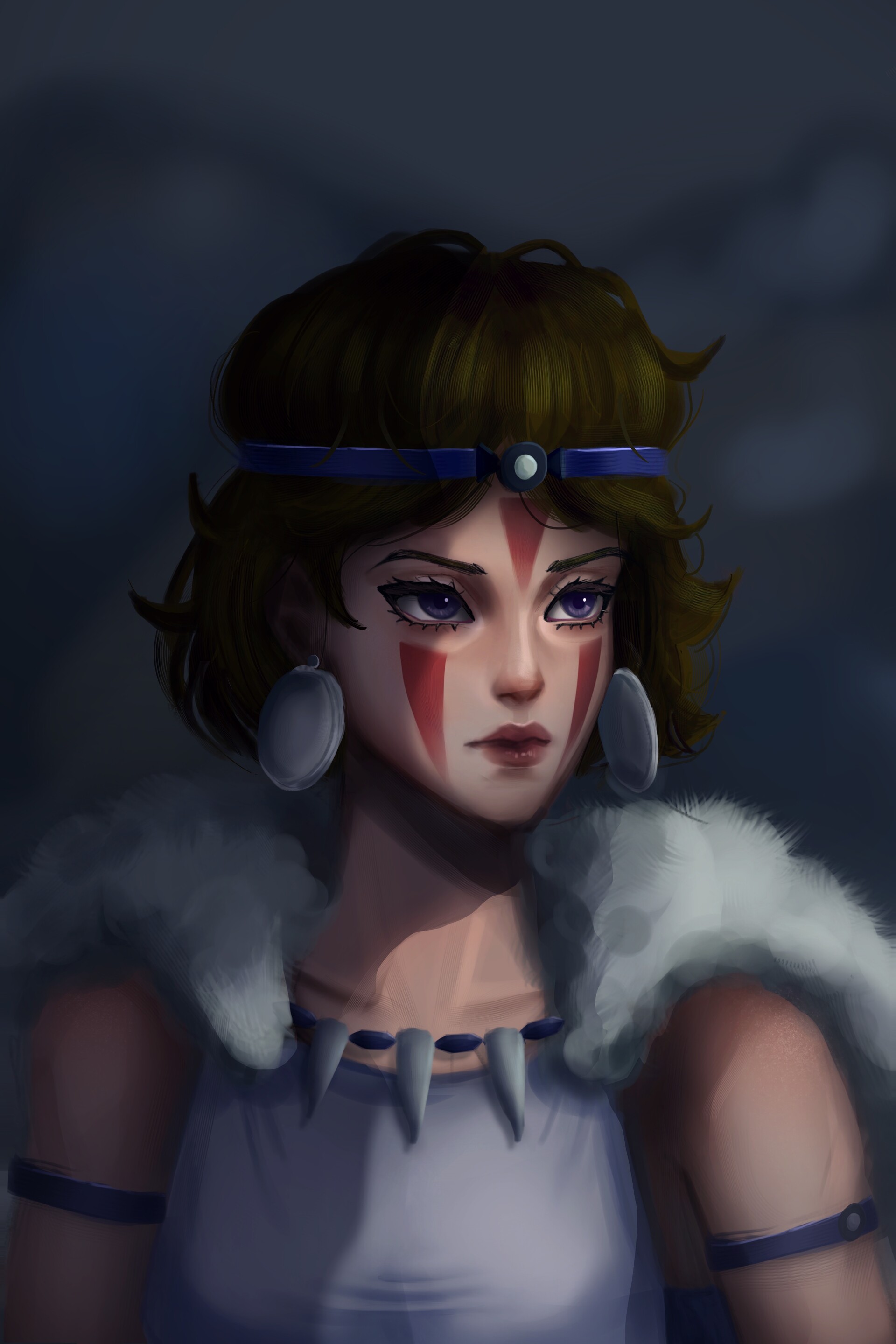 ArtStation - Mononoke princess