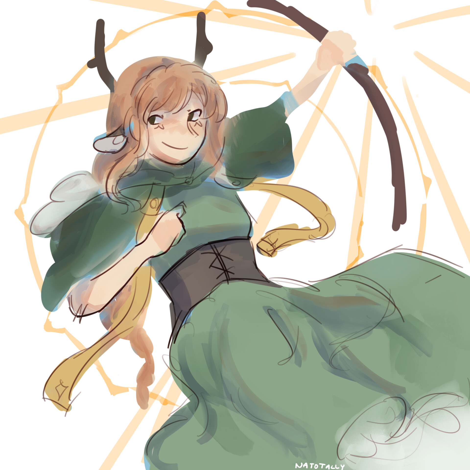 Natalie H. - Shoot True - Geminitay Fanart