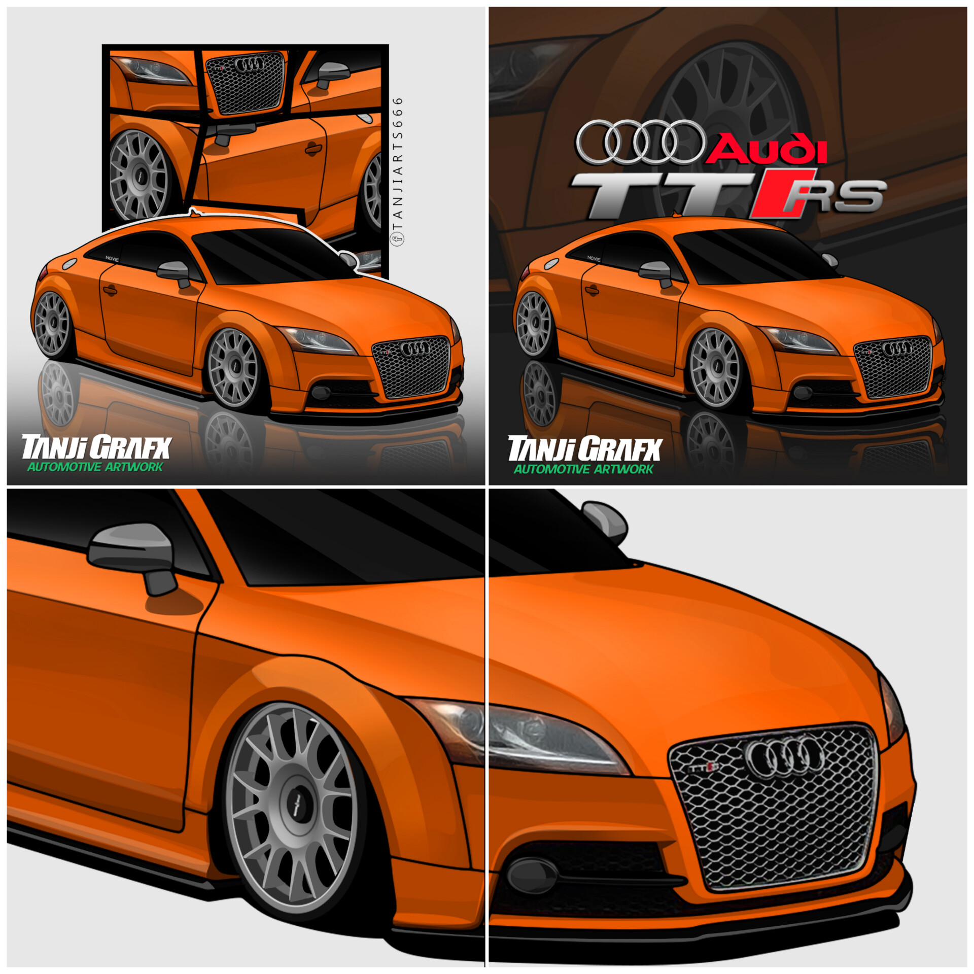 ArtStation - Audi TT-RS