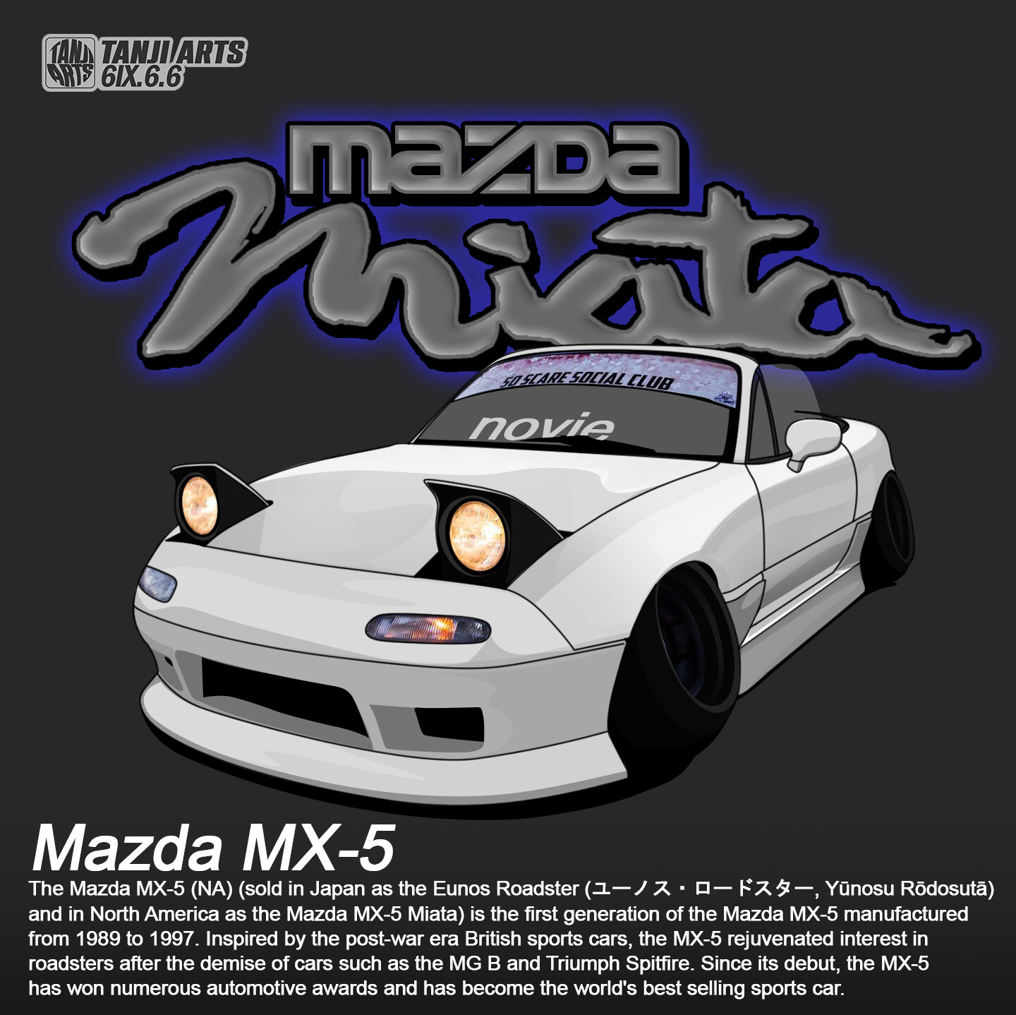 ArtStation - 1995 Mazda Miata