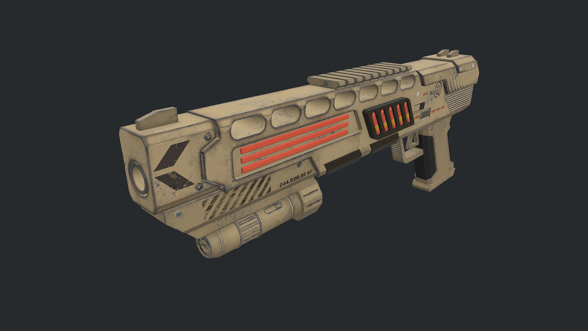 ArtStation - Sci-fi Gun