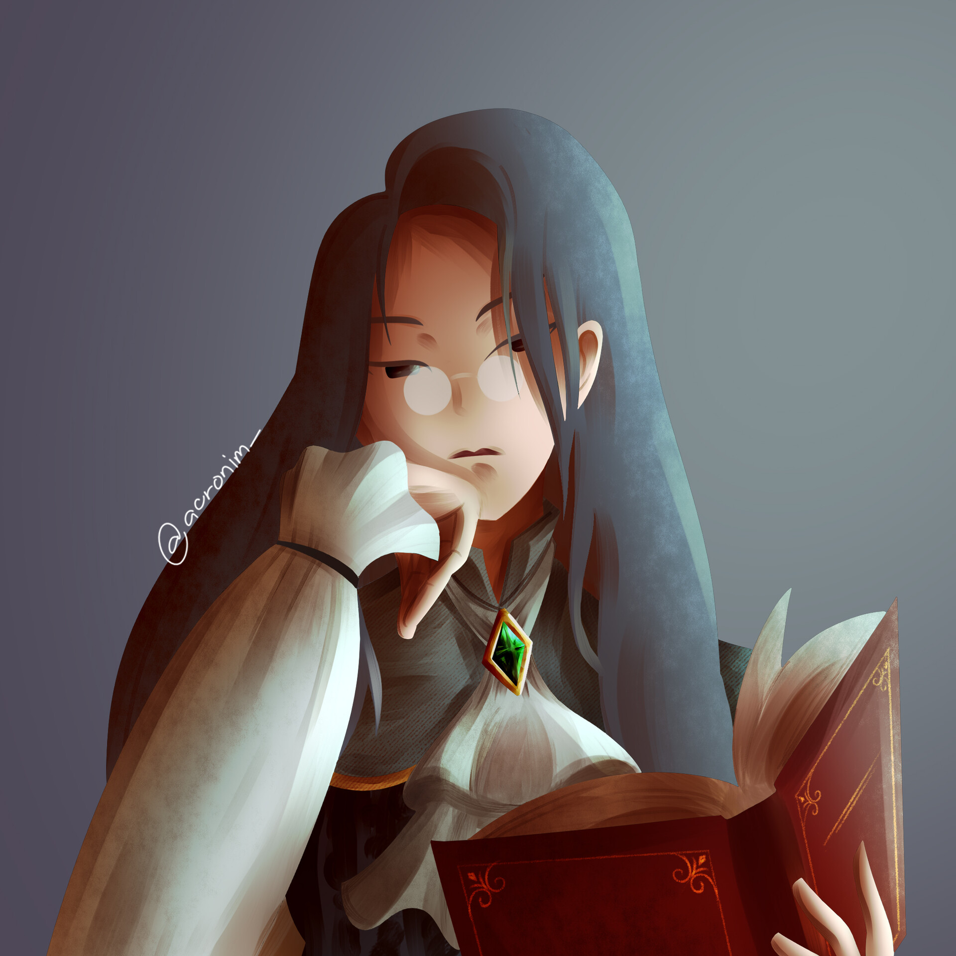 ArtStation - Conceptober 2020 - Day 9: Professor