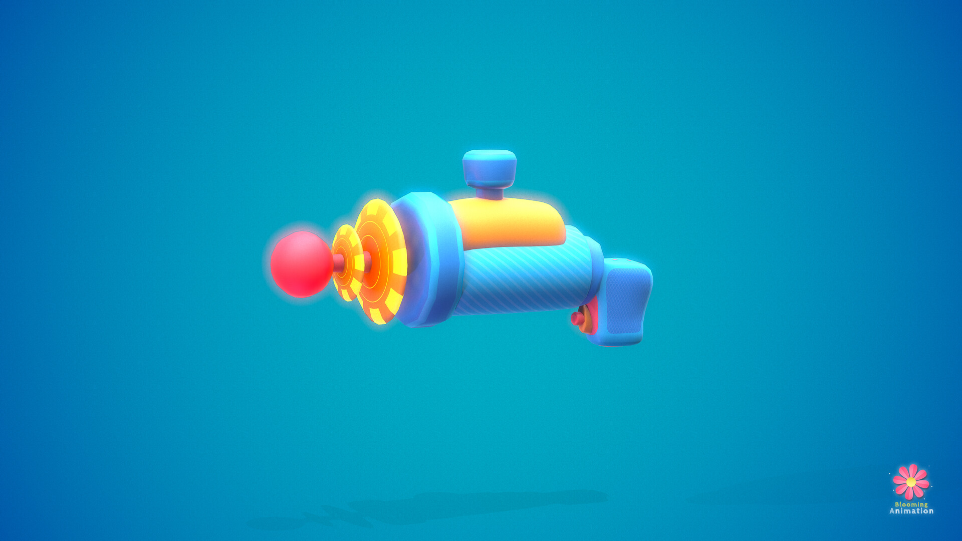 ArtStation - Stylized Laser Gun