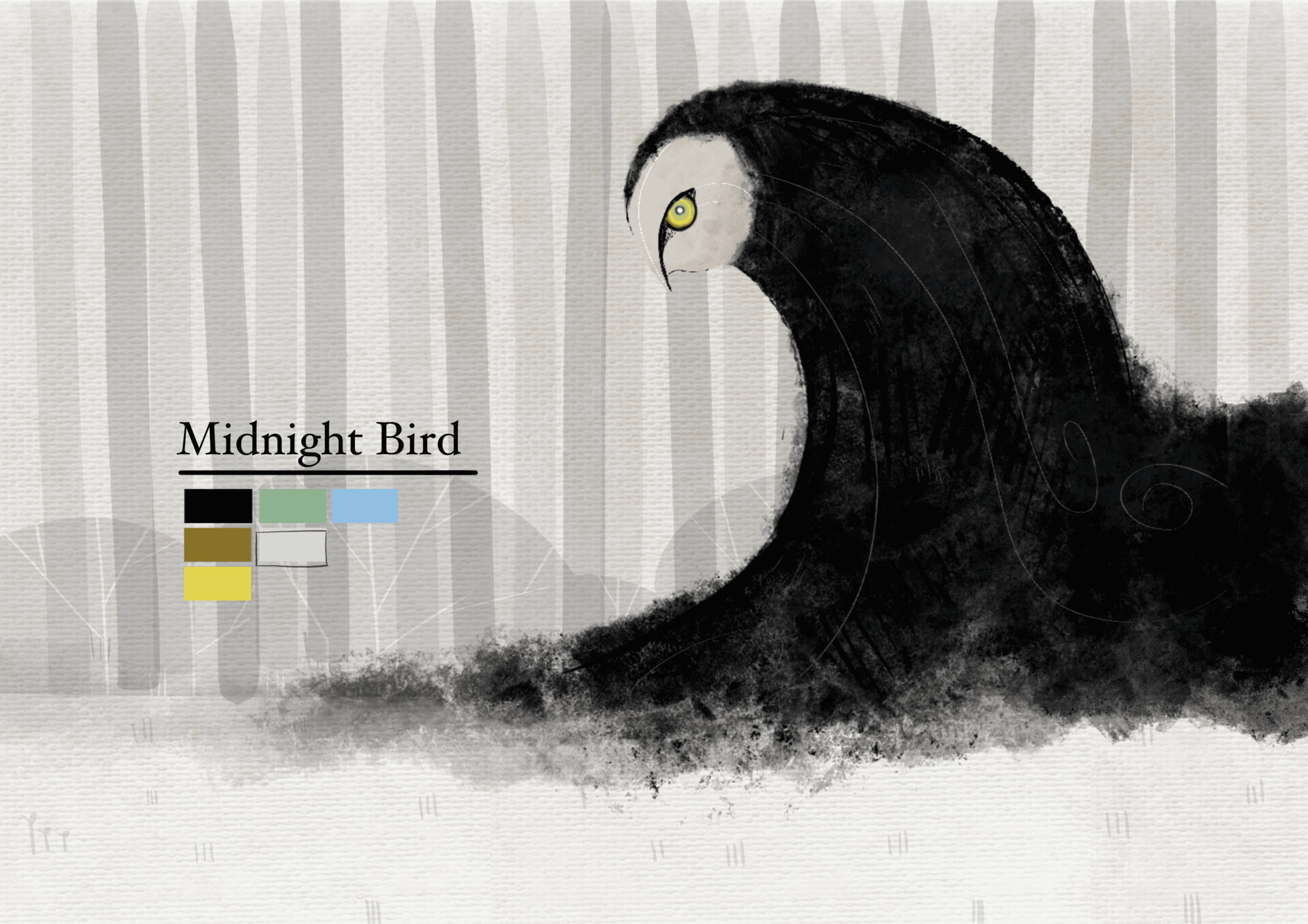 Almira Tamara - The Art of The Boy, The Midnight Bird