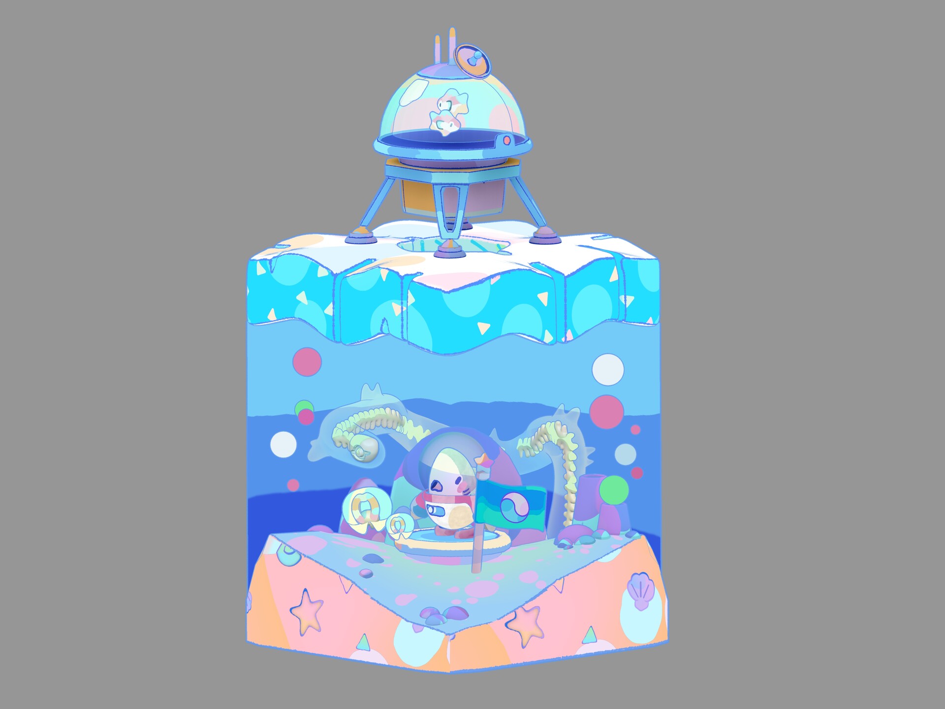 ArtStation - Alien Shark