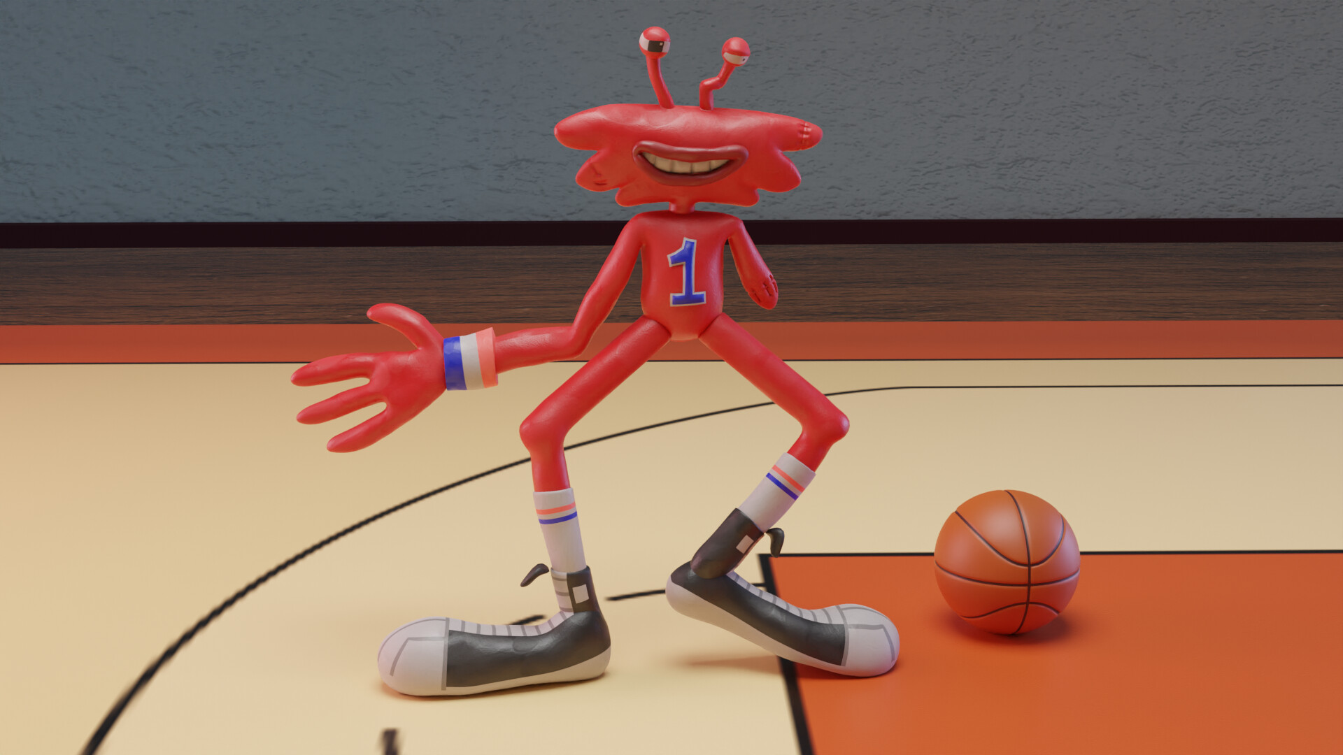 ArtStation - Variation of WILT in 3D claymotion