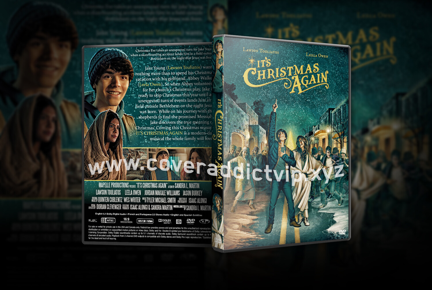 ArtStation - It's Christmas Again (2022) DVD Cover
