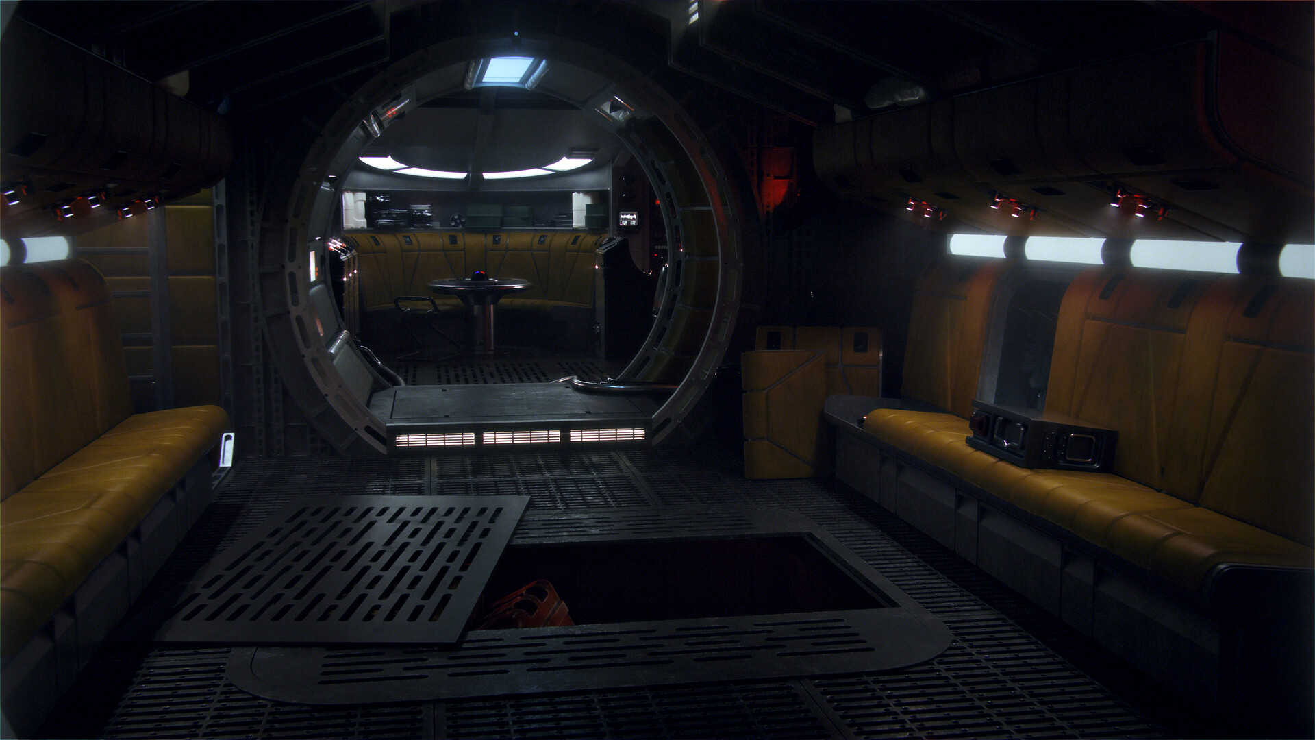 ArtStation - Corellian Tractor Pod Transport Interior ( Rendering ...