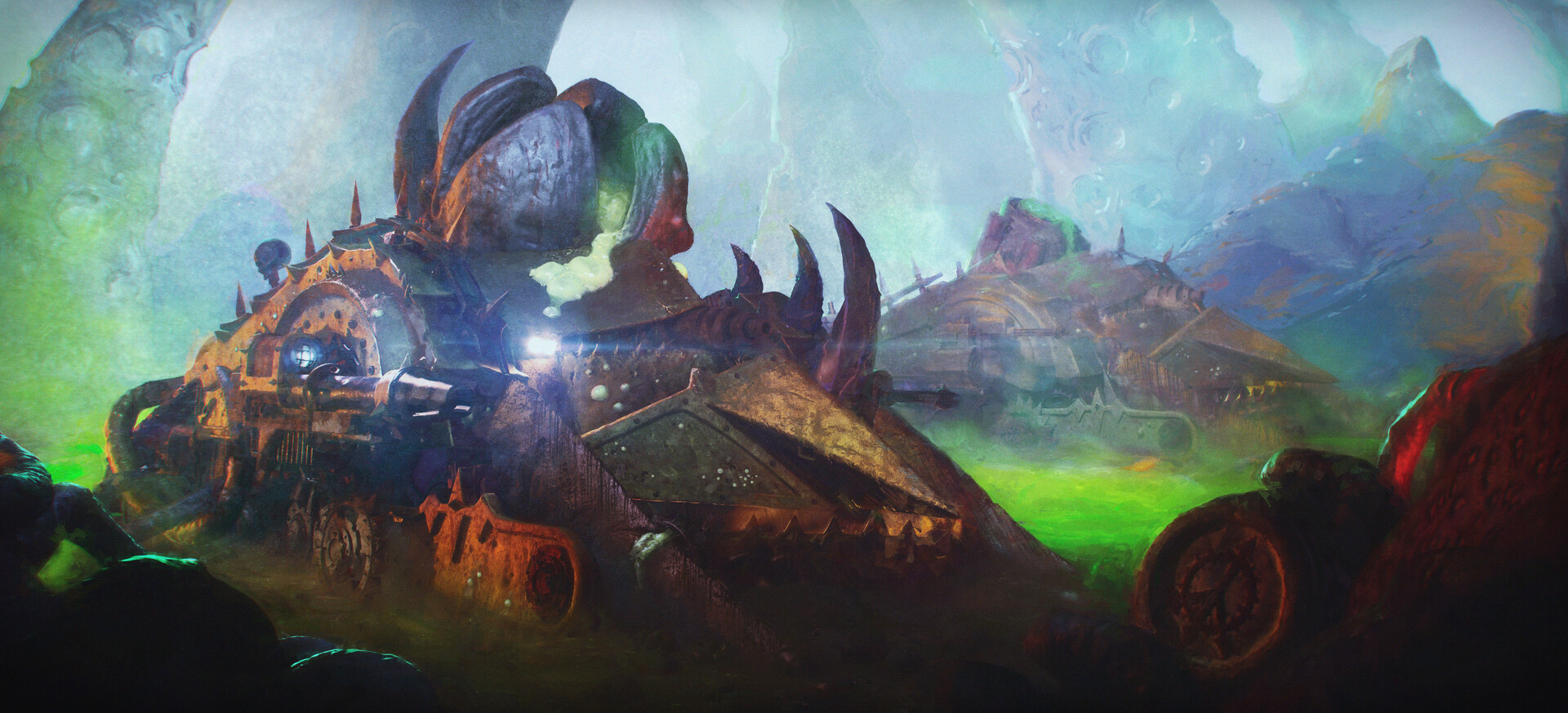 ArtStation - Corrupted tank