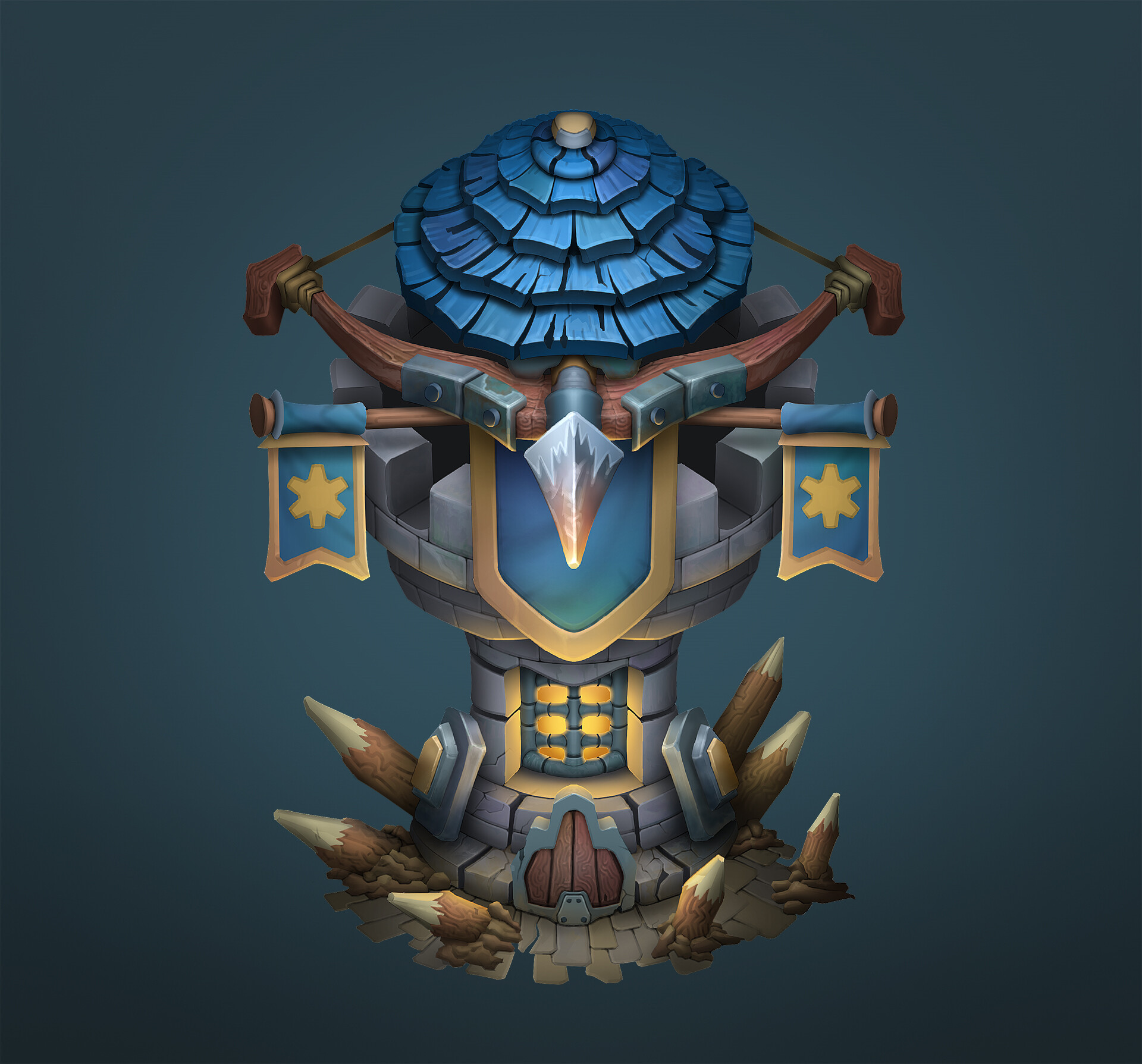 ArtStation - Human tower