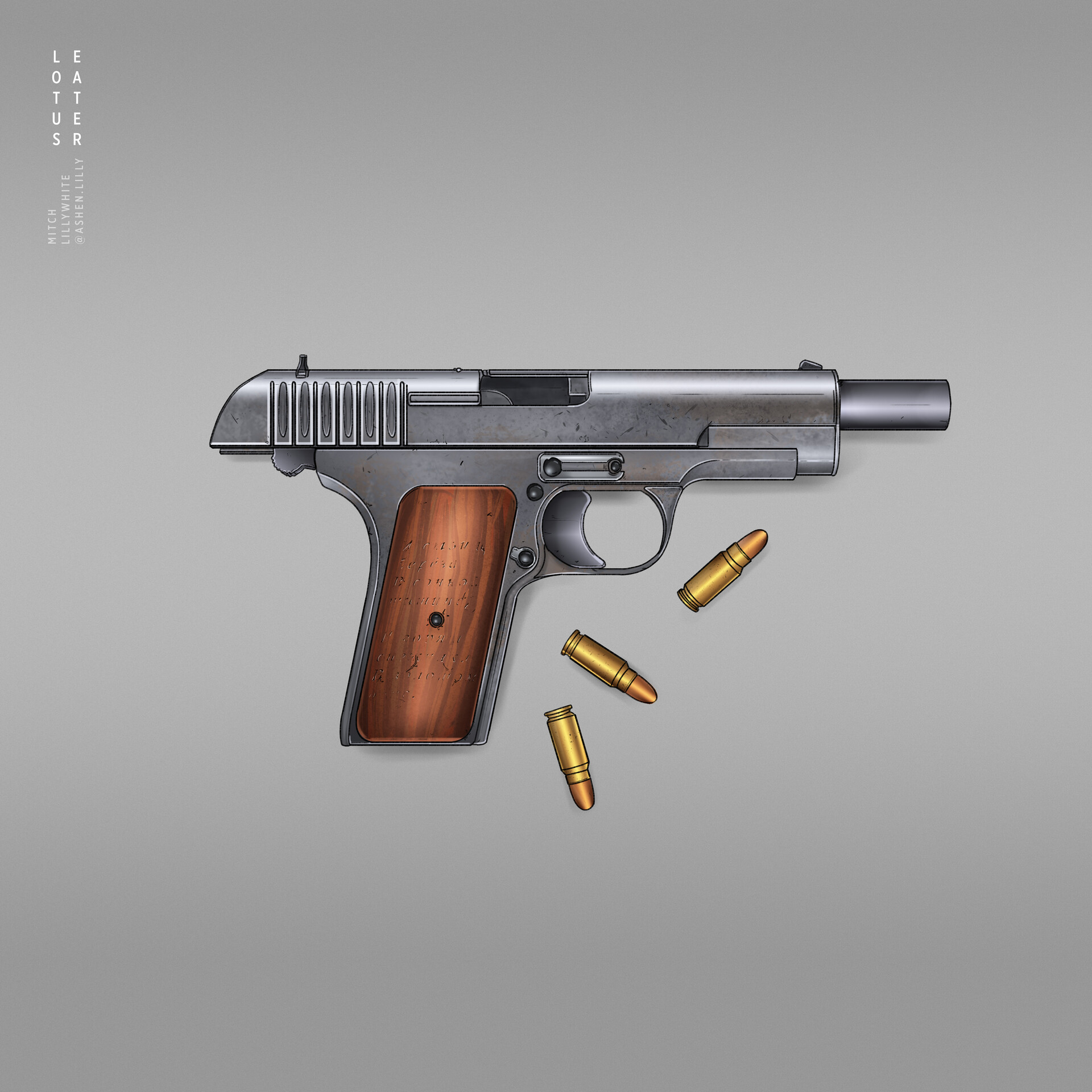 ArtStation - Viktor's Gun - Lotus Eater