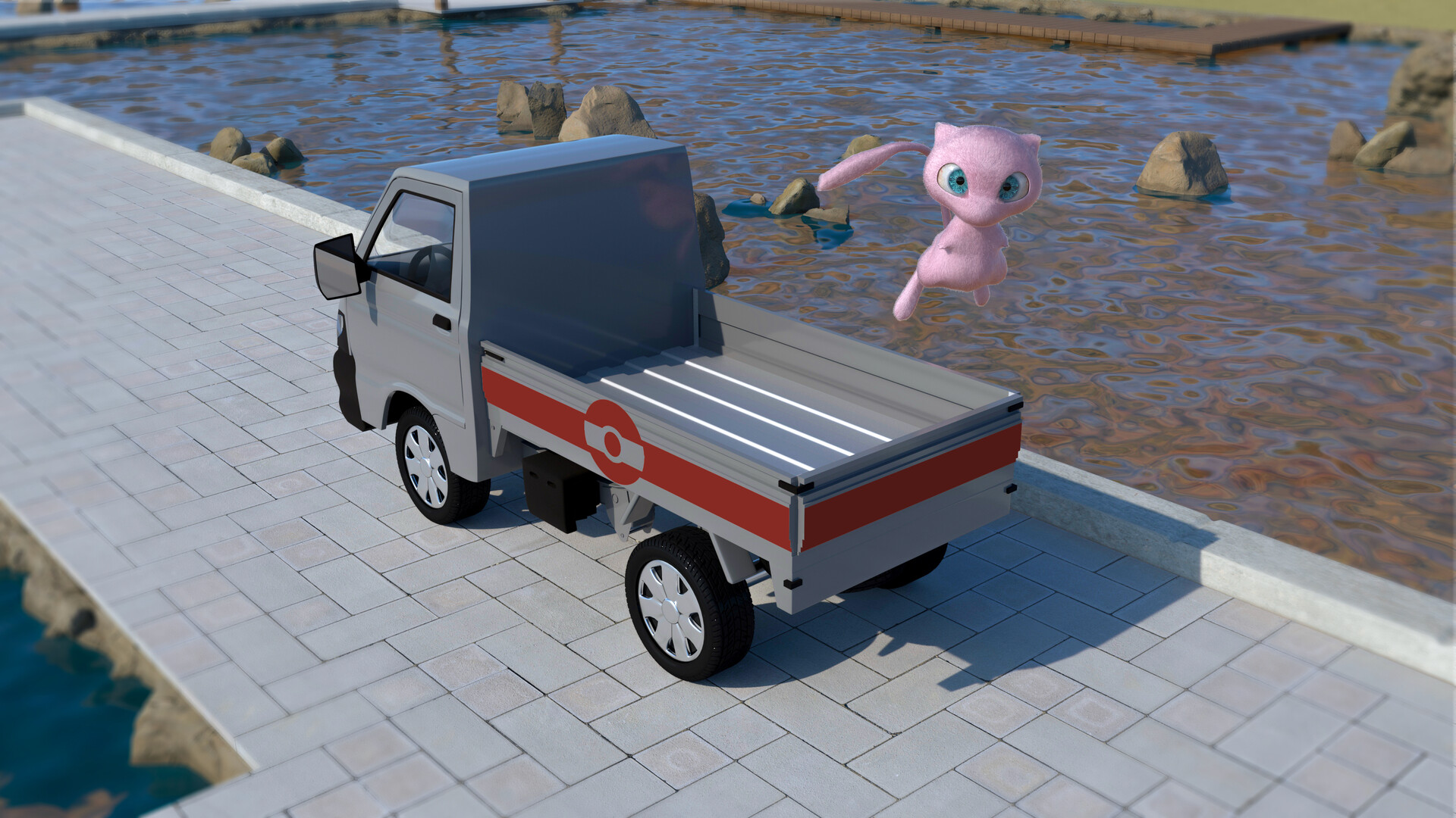 ArtStation - Mew Nostalgic Environment