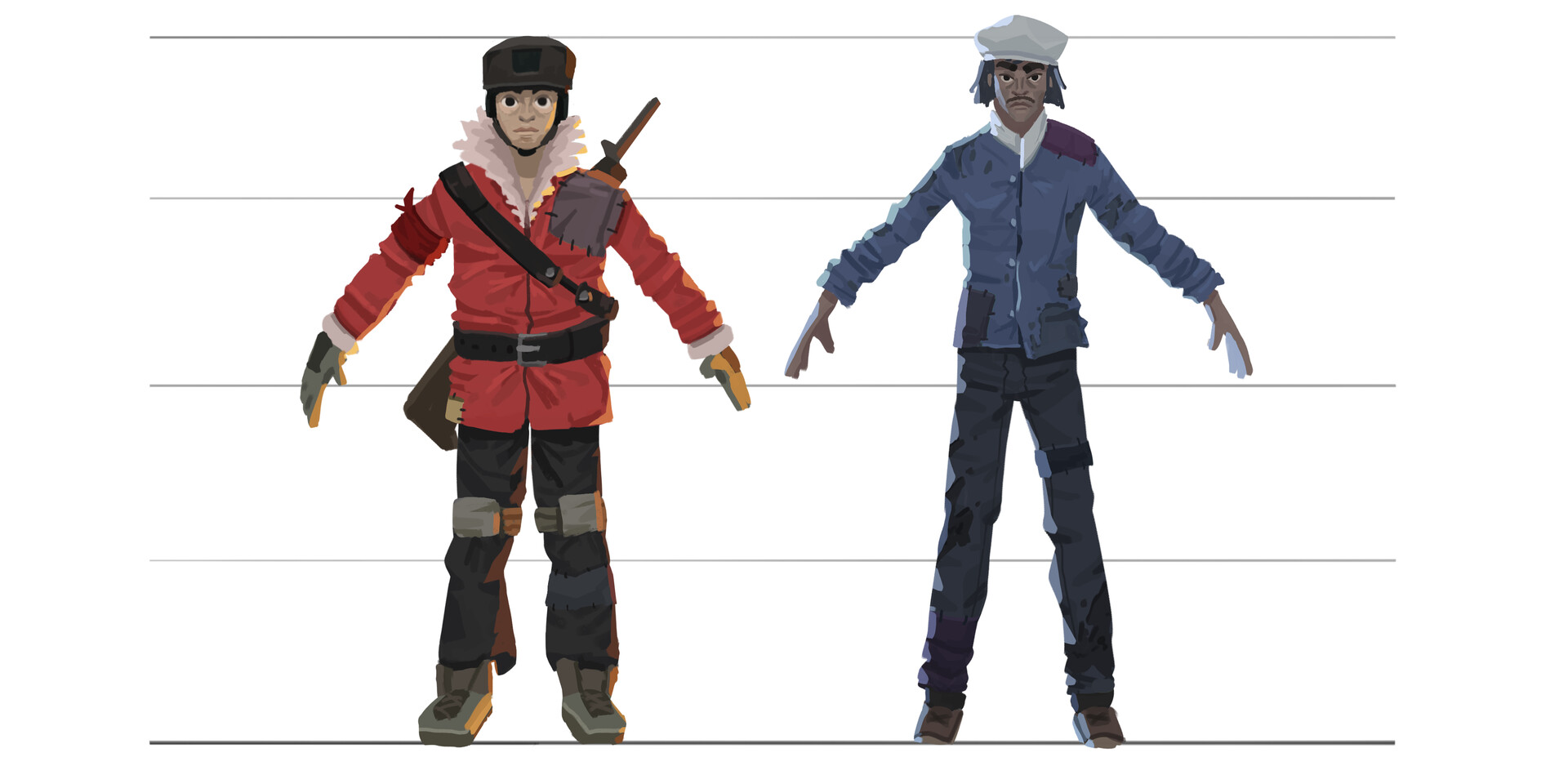 ArtStation - Winter_Character