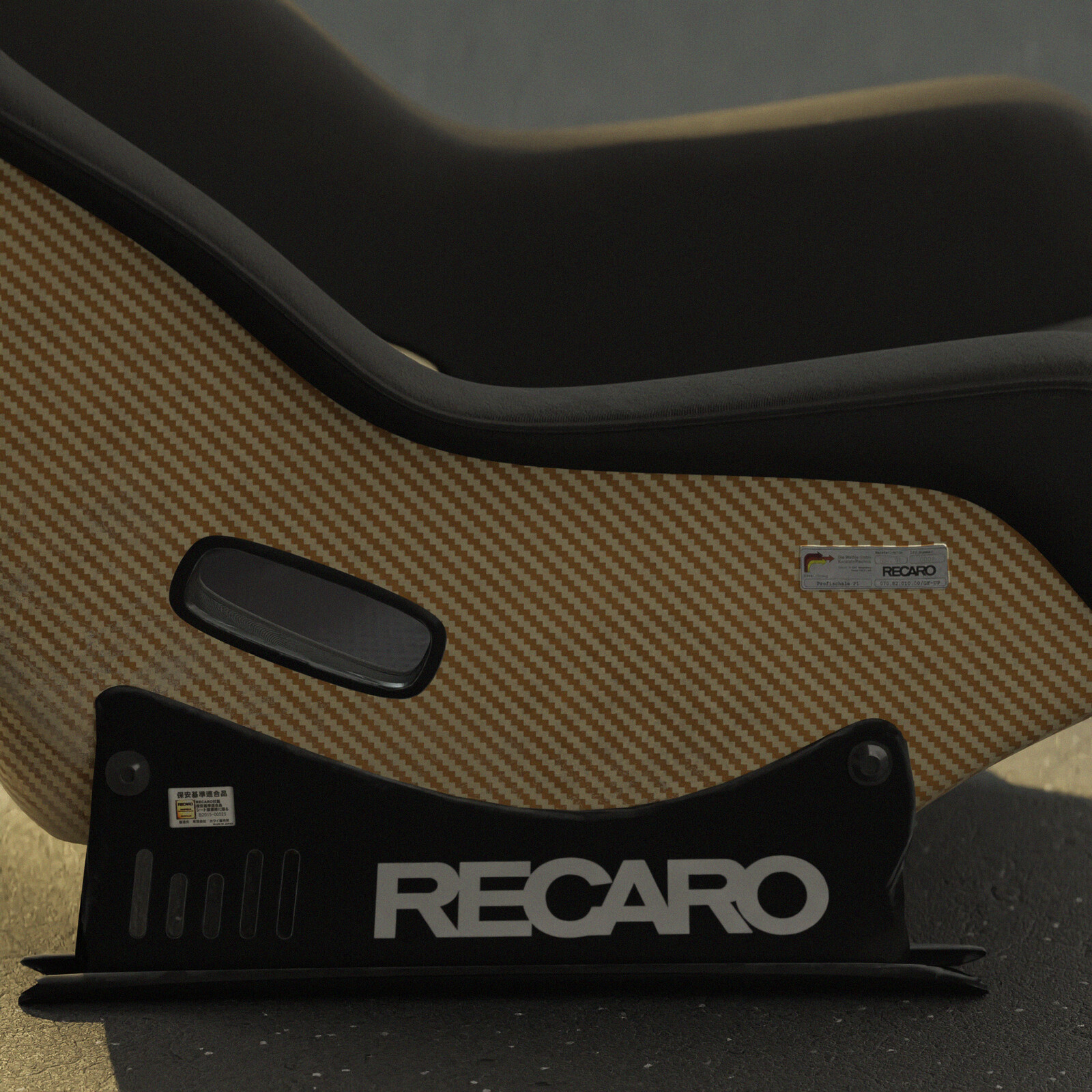 Marcel Mora - Recaro Racing Seat - Textures + Illumination