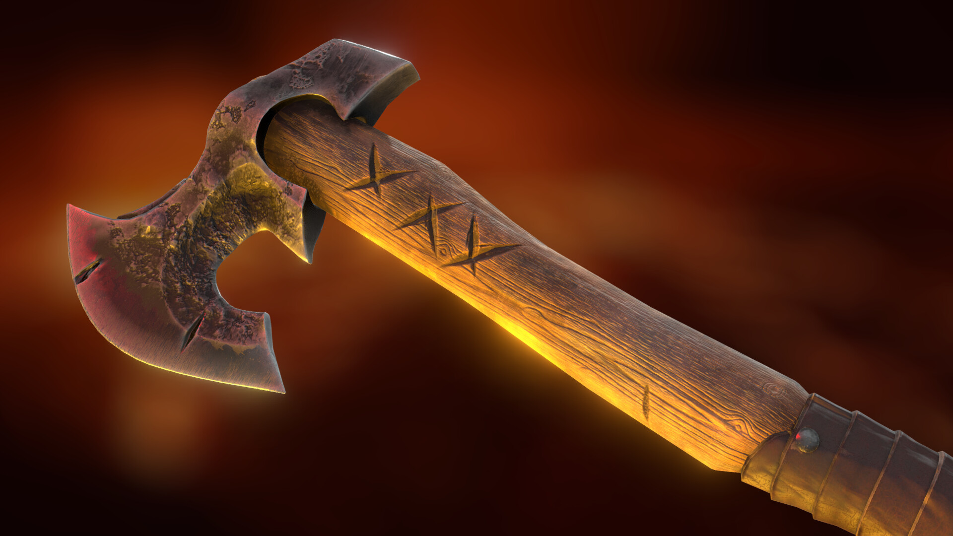 ArtStation - Stylised Hatchet