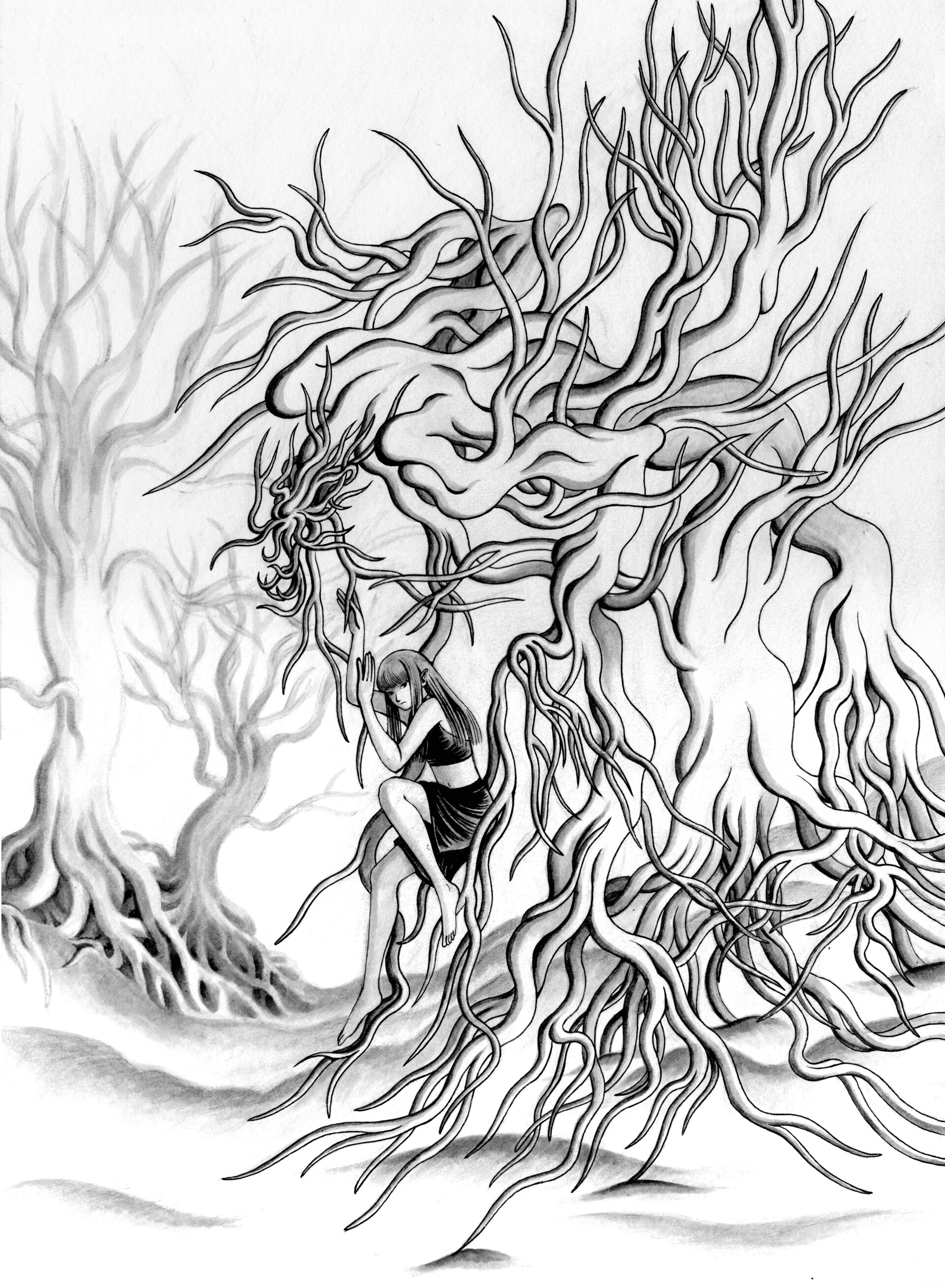 Miko Kitka - Tree Creature