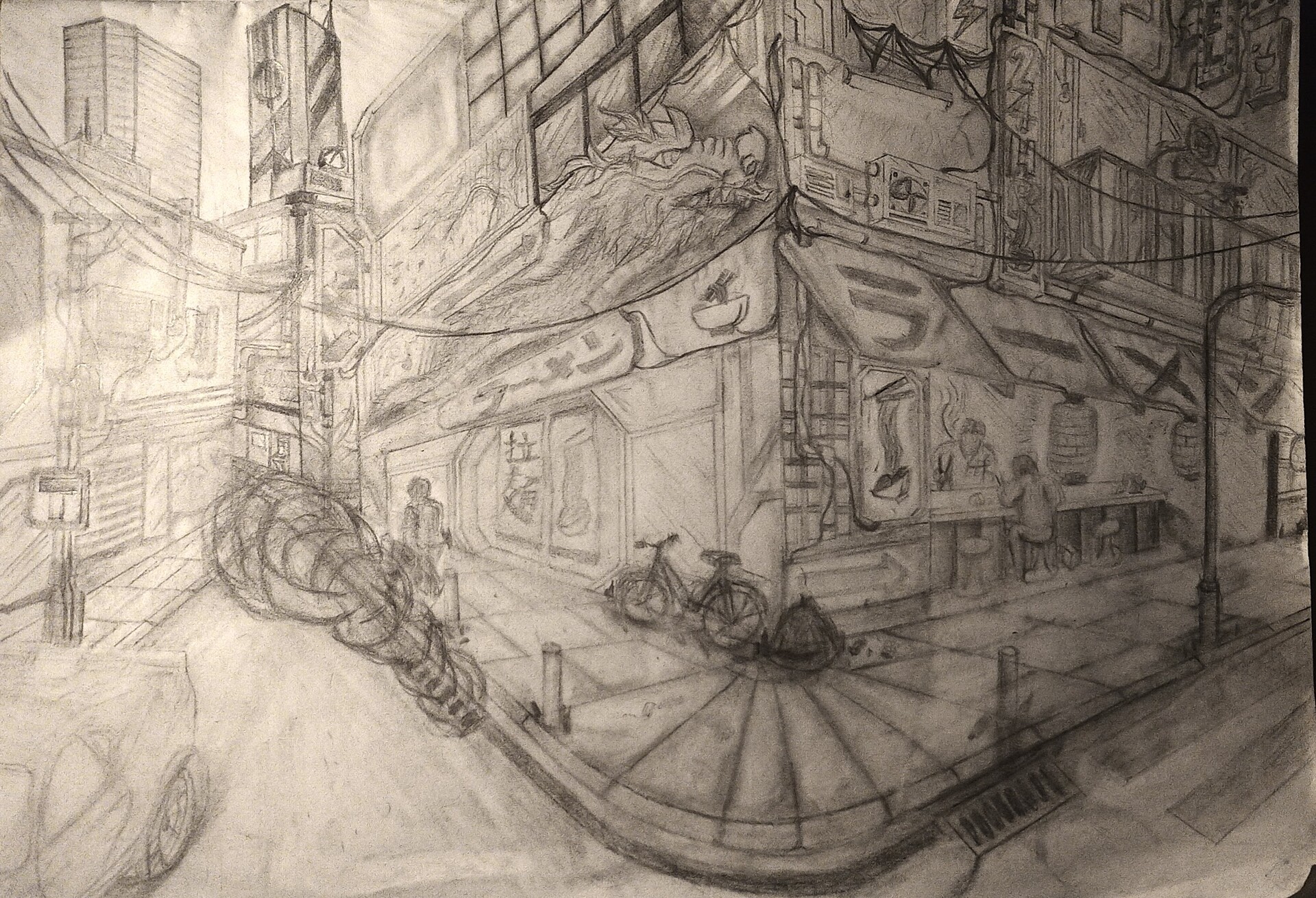 ArtStation - Perspective Drawing Practice