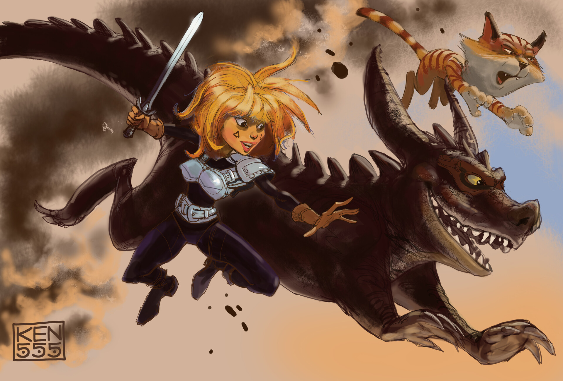 ArtStation - Into the Fray