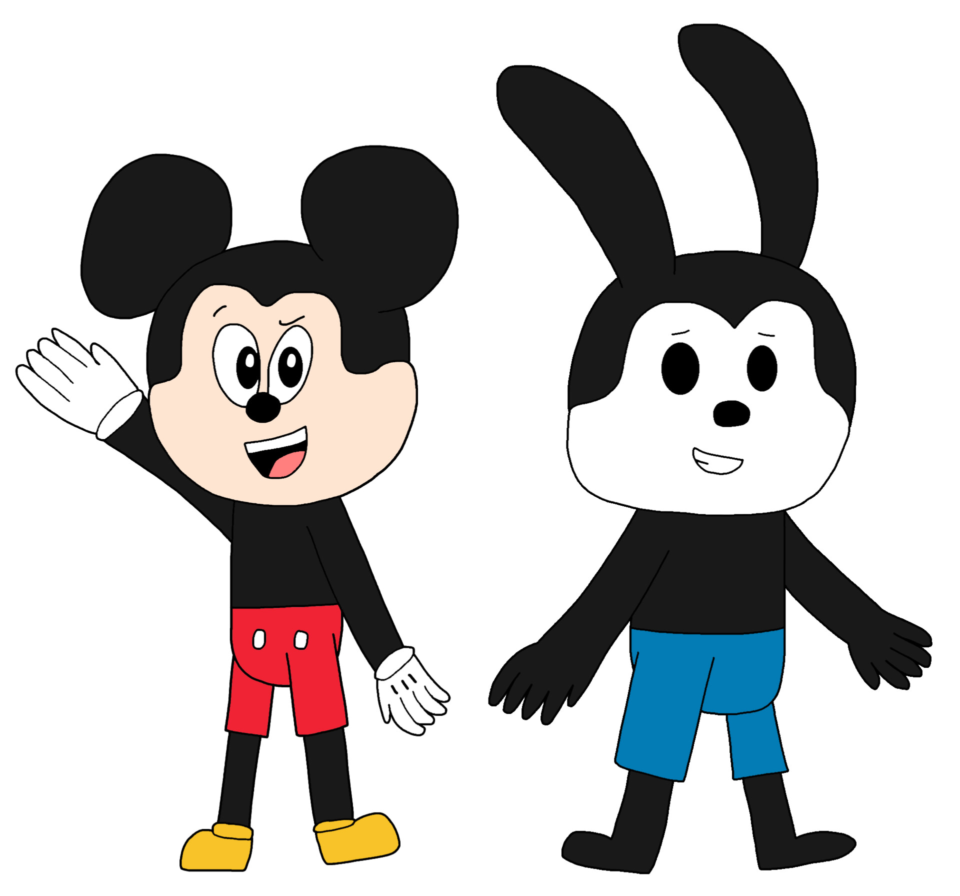 Oswald And Mickey Brothers