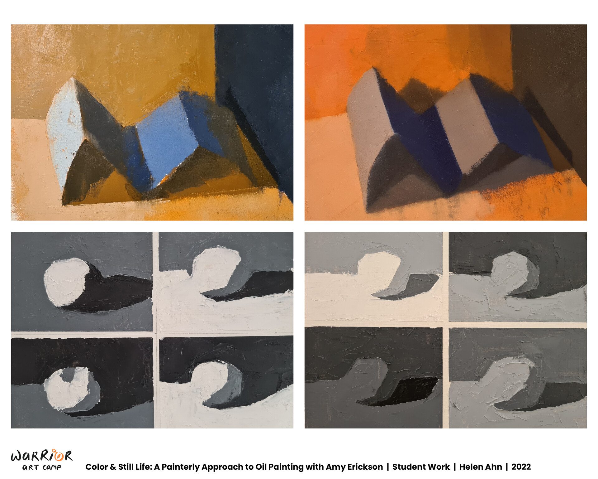 Warrior Art Camp - Helen Ahn | Color & Still Life with Amy Erickson (Aug 2022)