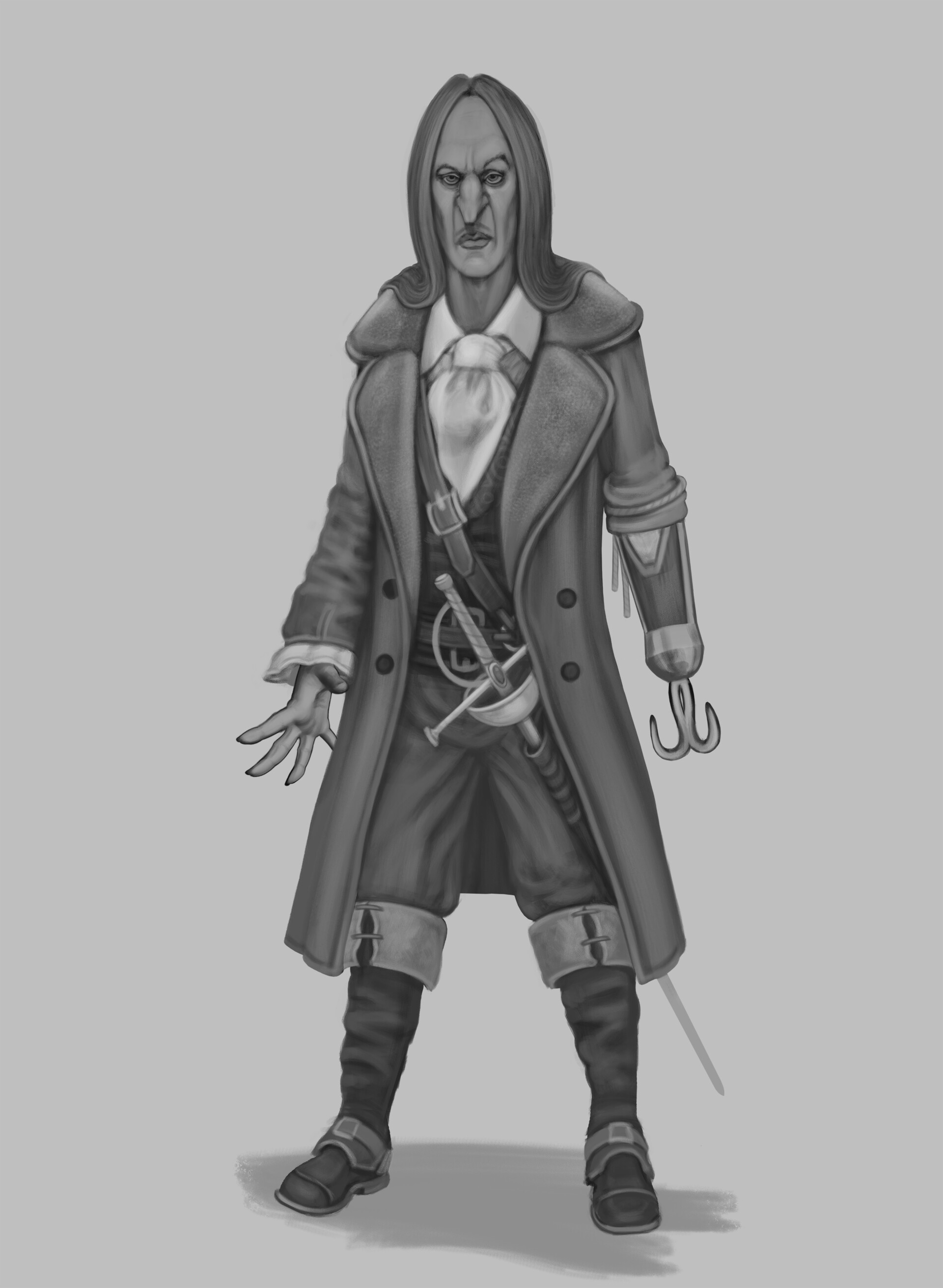 ArtStation - Captain James Hook