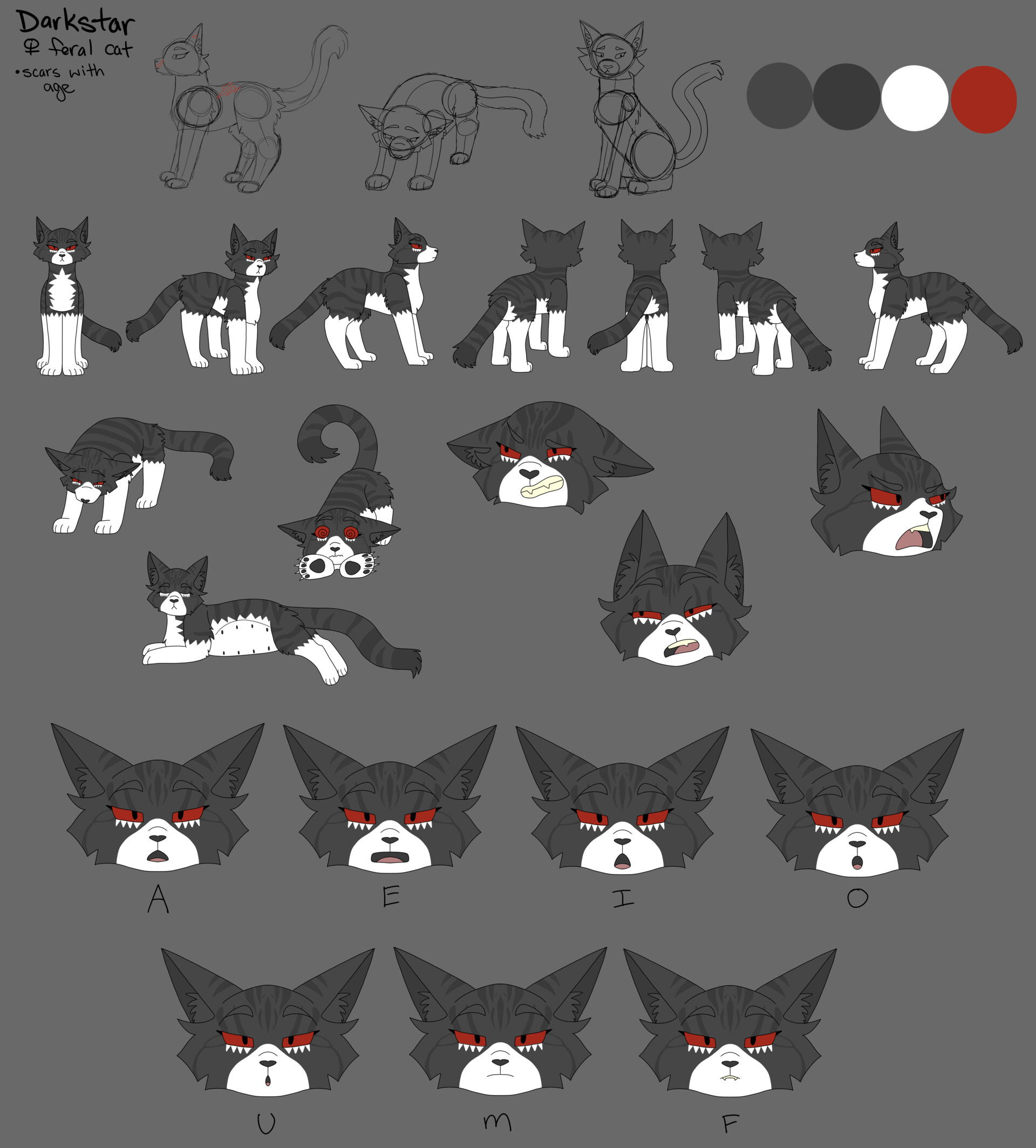 ArtStation - Character Sheets and References 1