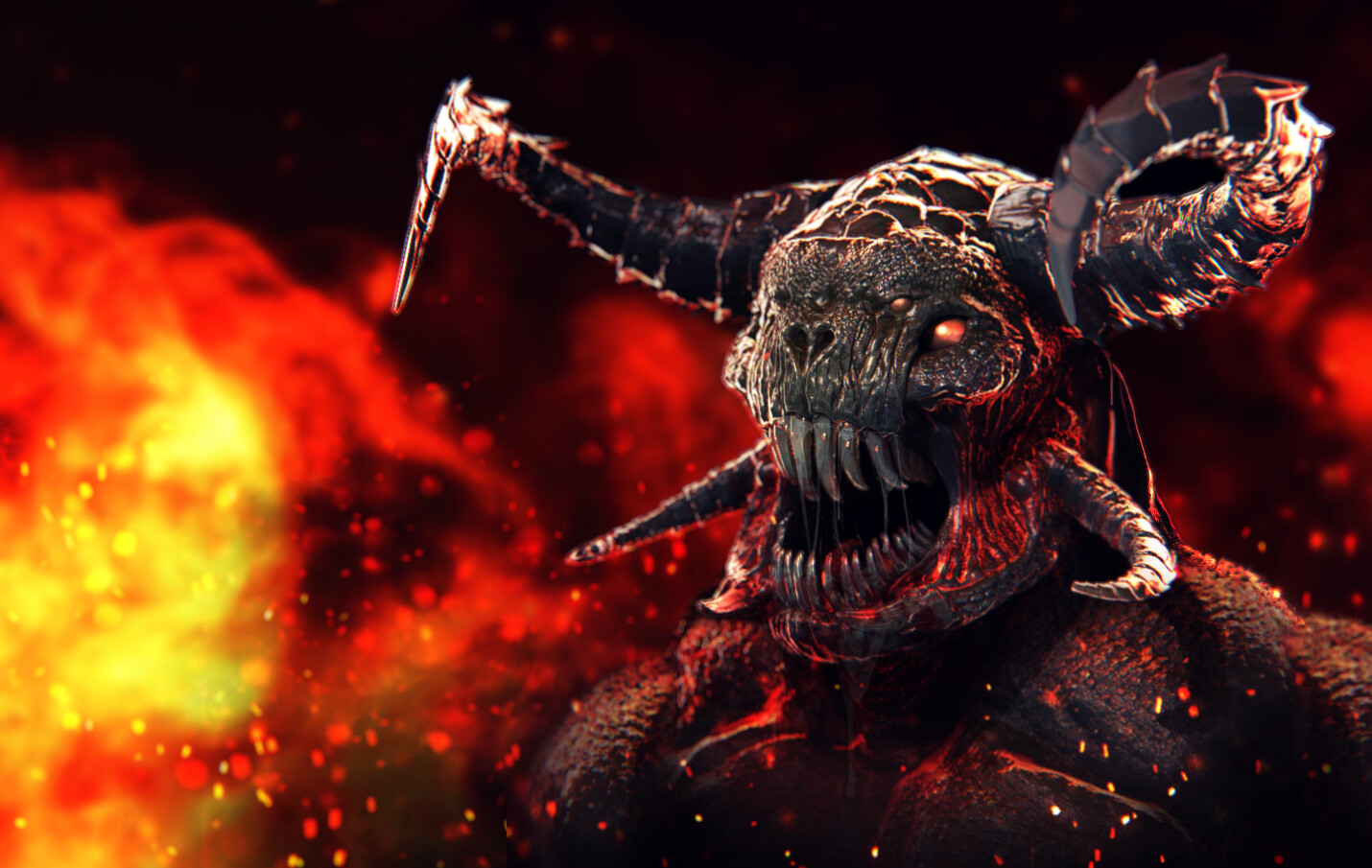 ArtStation - Fire Demon