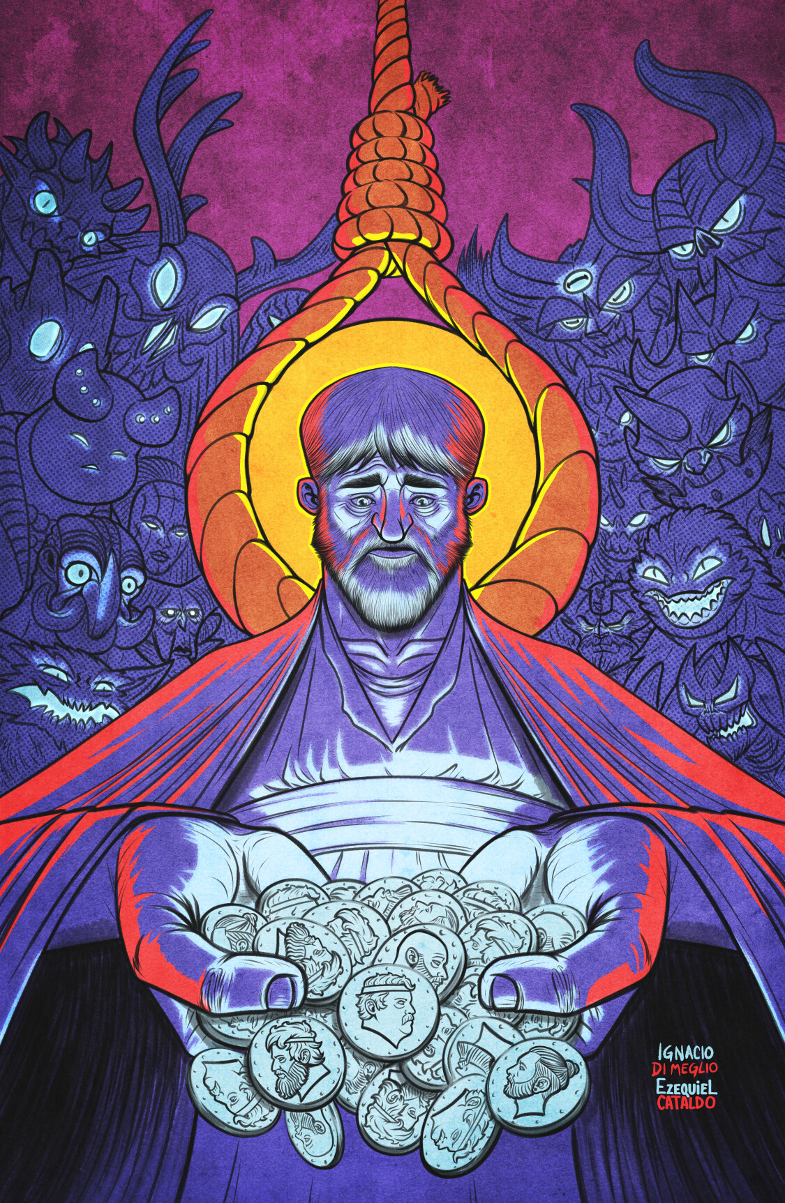 ArtStation - COMIC "Coins of Judas" Variant Cover