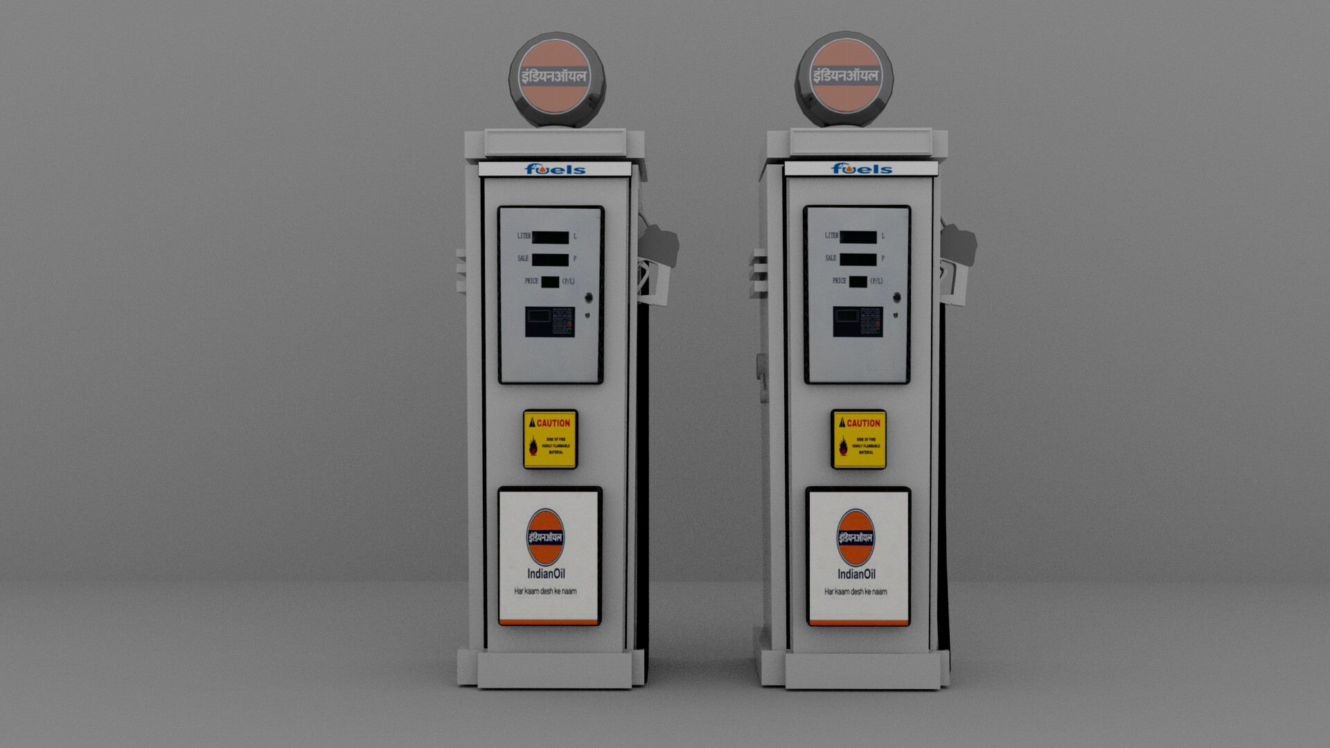 ArtStation - 3d petrol machine with texture