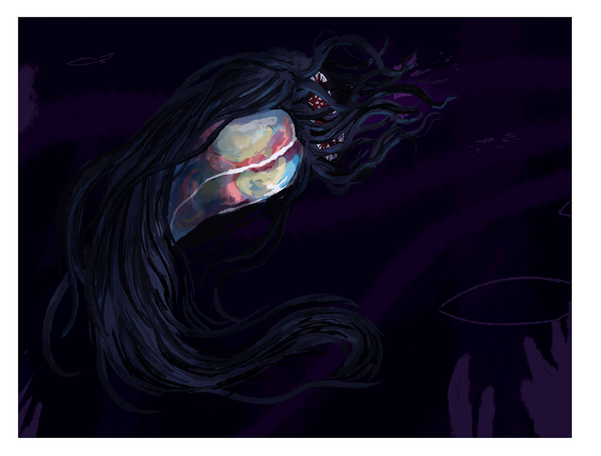 ArtStation - Deep-Sea Creature Concept Art