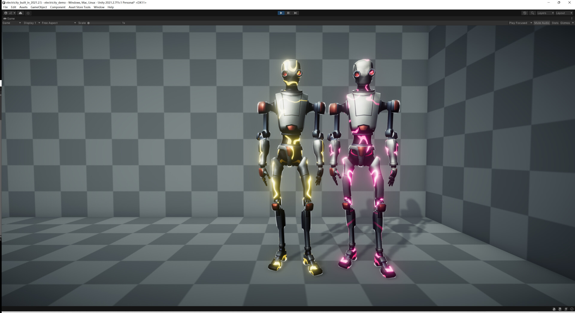 electricity 3d animation