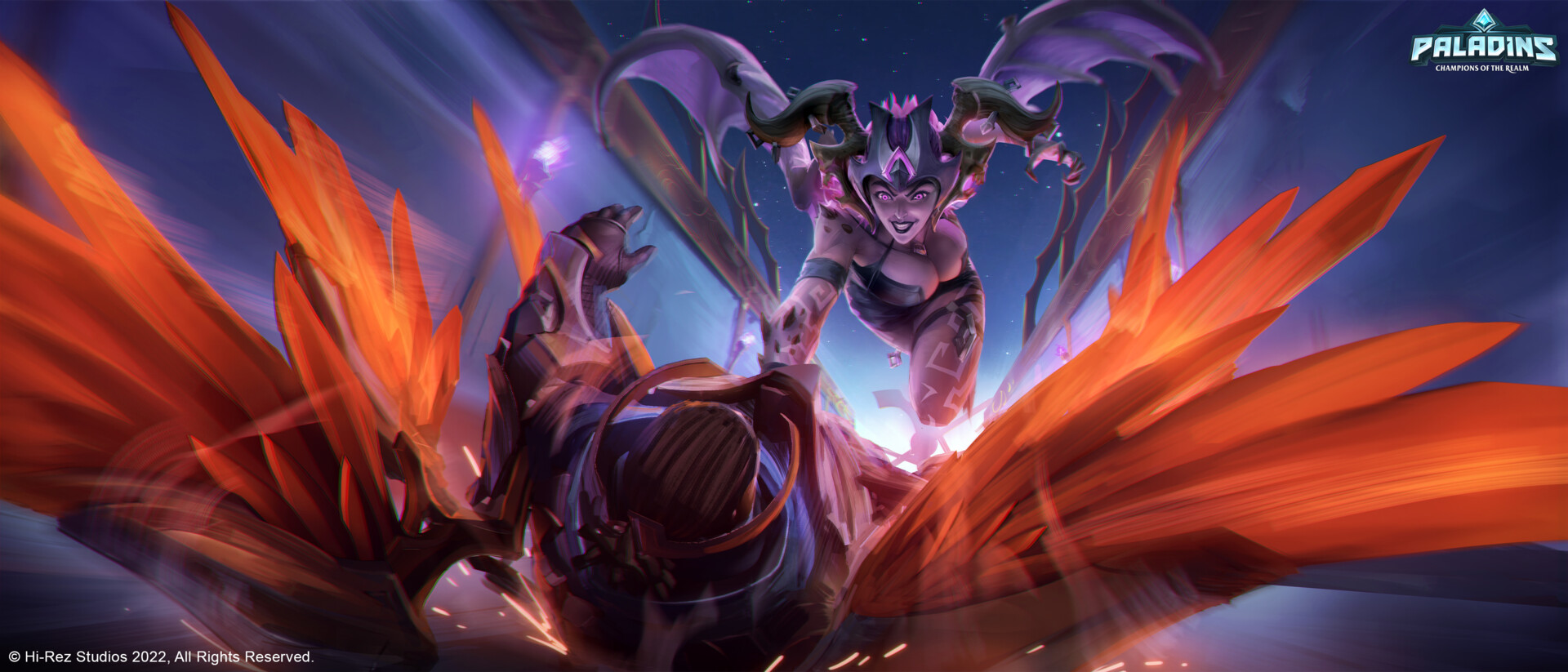 Glow Production Paladins Nyx Champion Teaser