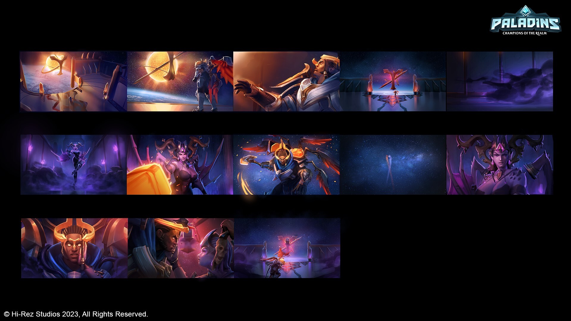 Glow Production Paladins Nyx Champion Teaser