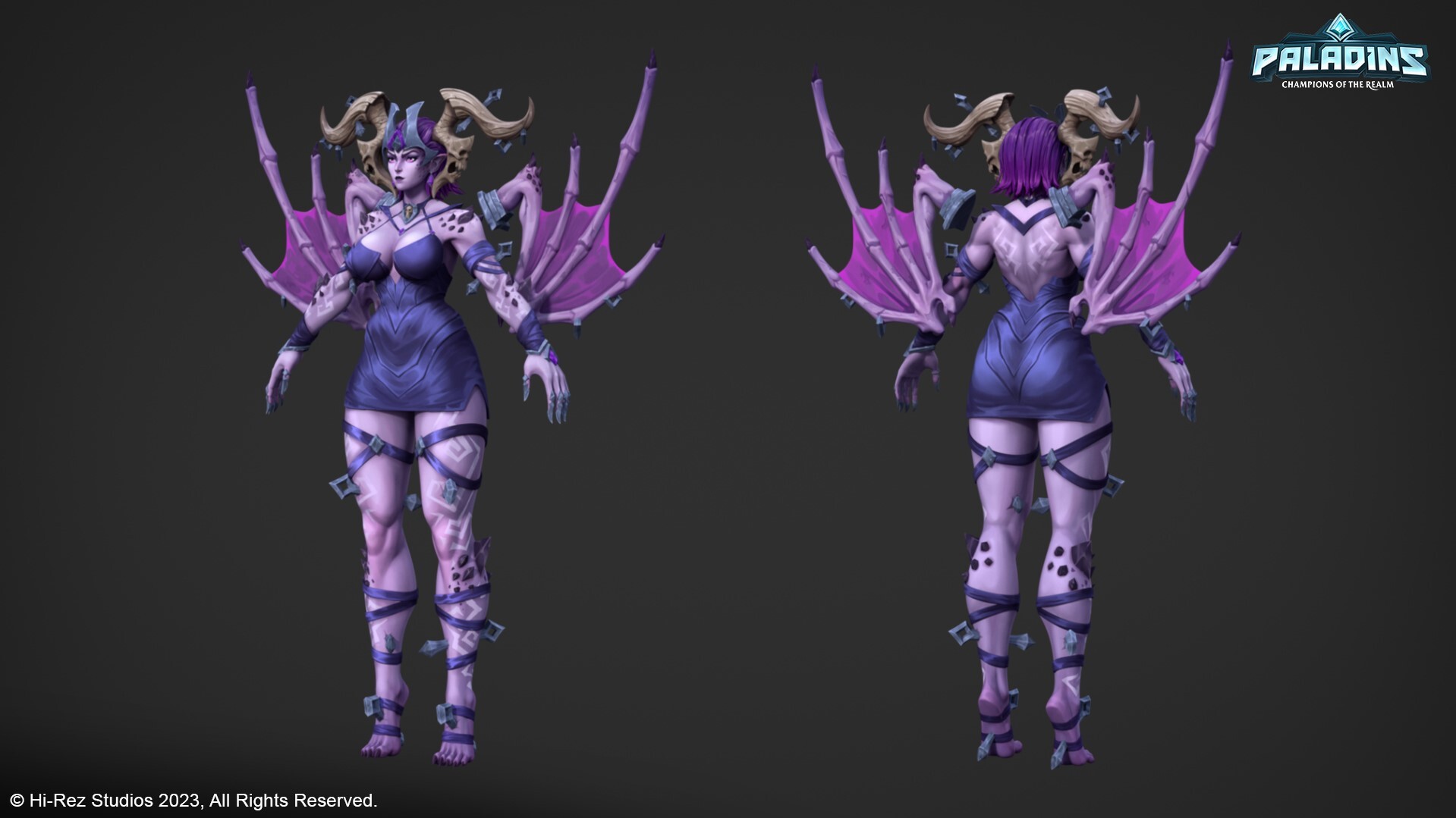 Glow Production Paladins Nyx Champion Teaser
