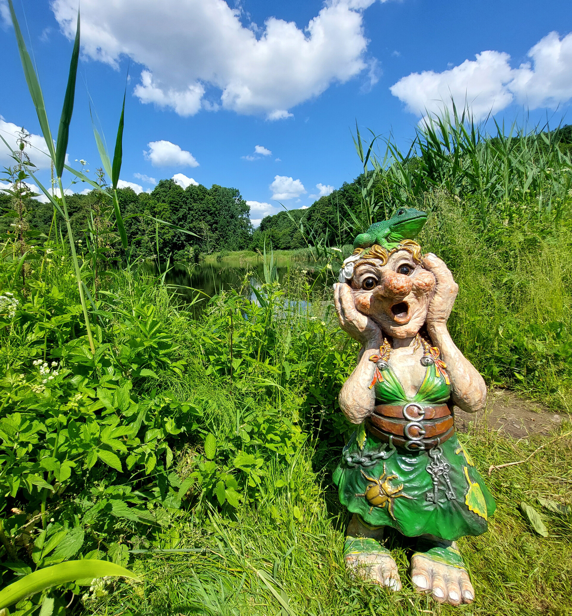 ArtStation - Giant troll sculpture statue scandinavian figure trollet ...