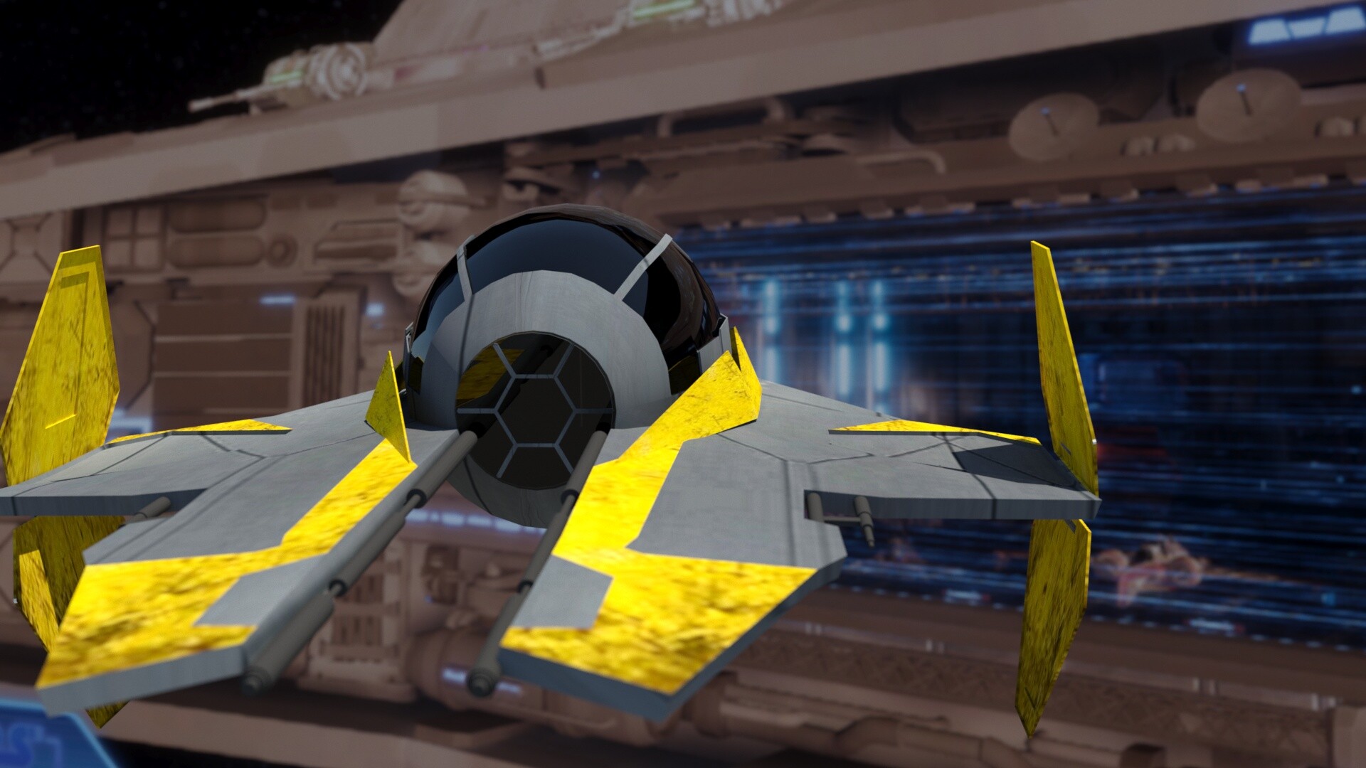 ArtStation - Star Wars Anakin's Ship