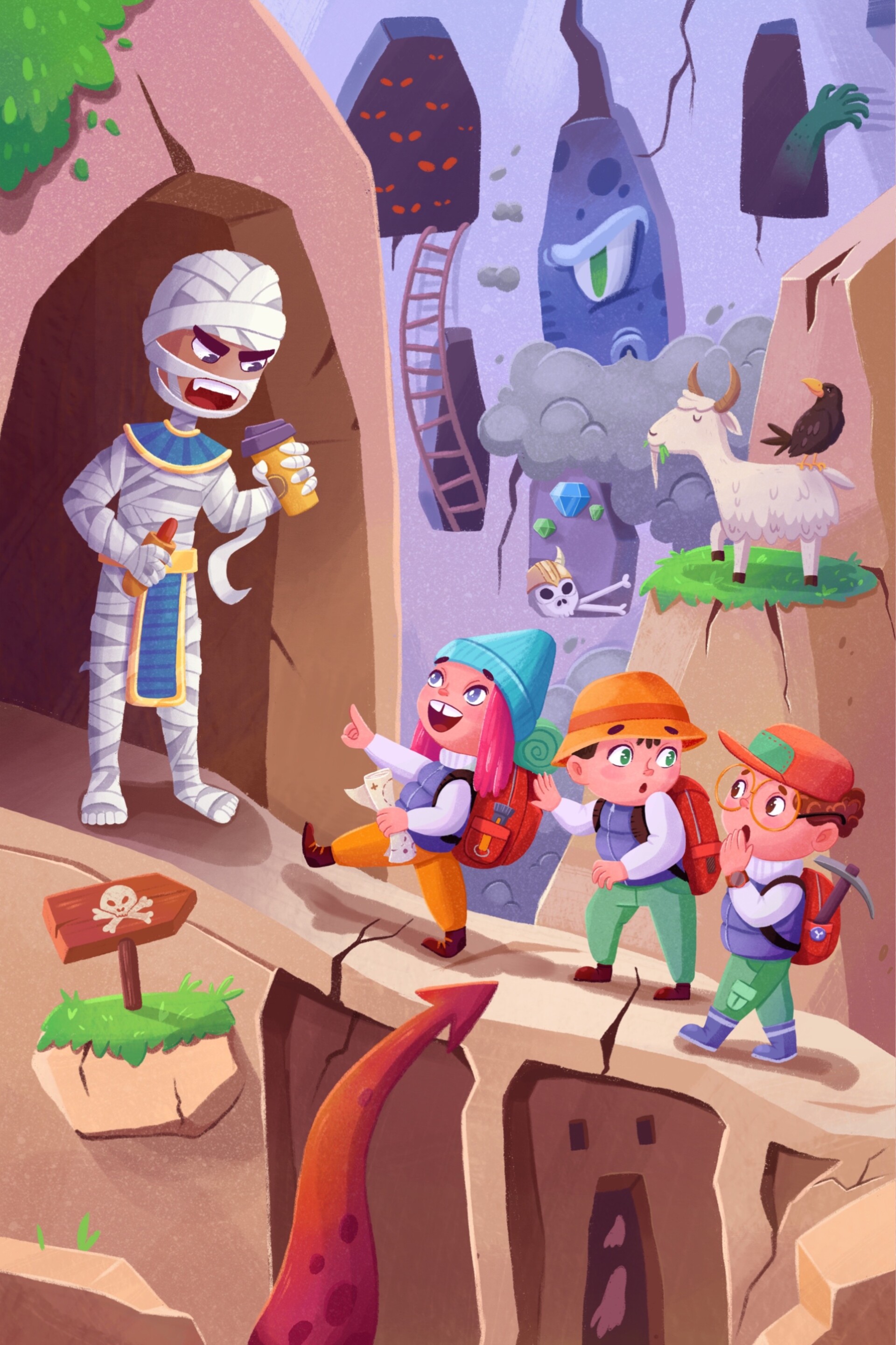 ArtStation - School excursion