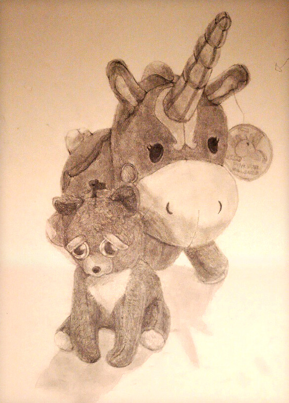 ArtStation - Drawing my dolls - old drawing